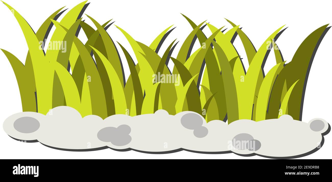 Spring border background art Cut Out Stock Images & Pictures - Alamy
