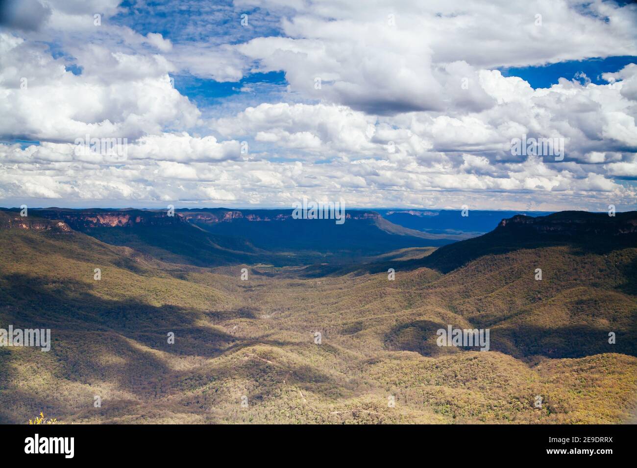 Blue Mountains Valley View Australia Stock Photo - Alamy