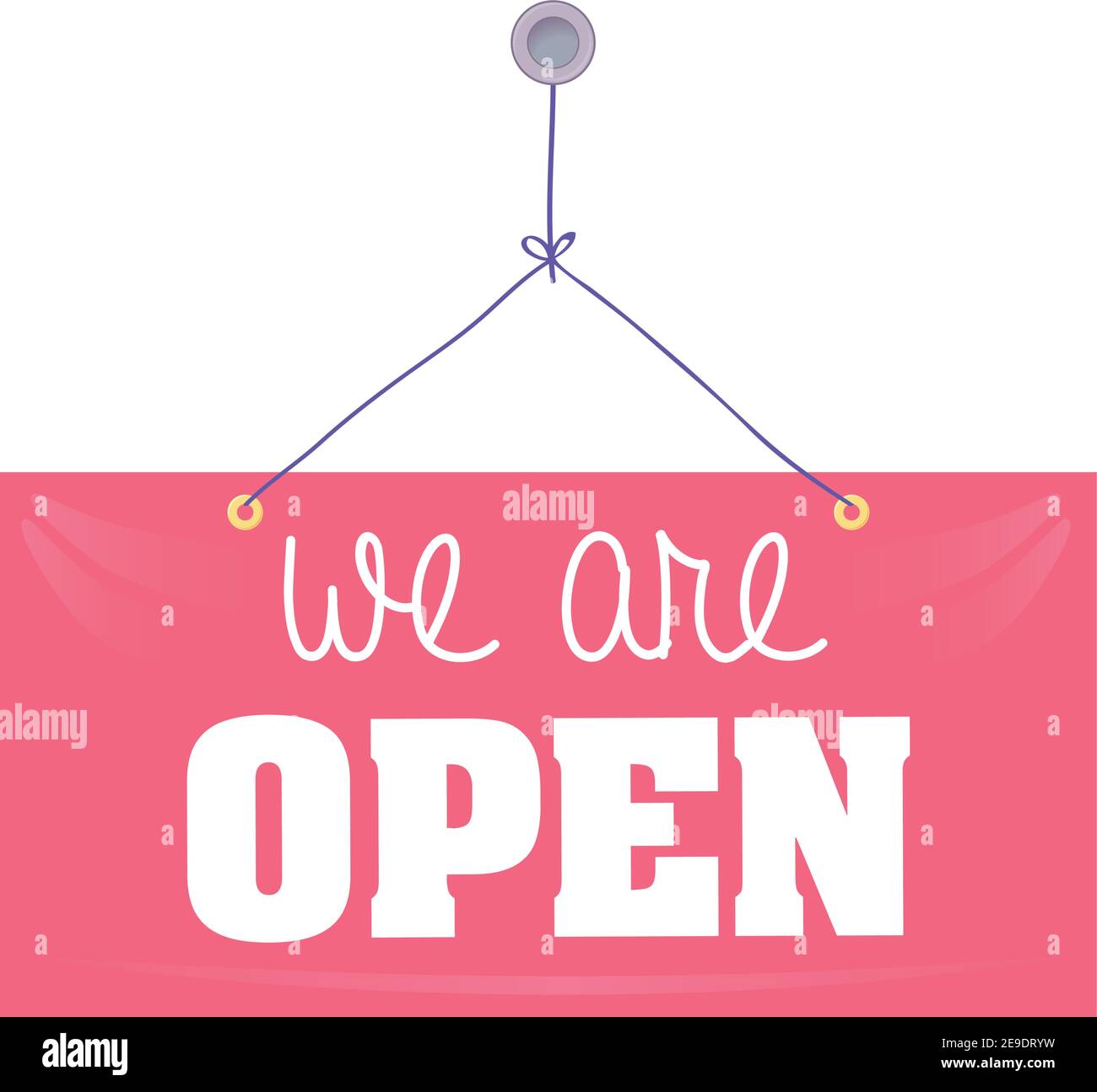 Reopening door Stock Vector Images - Alamy