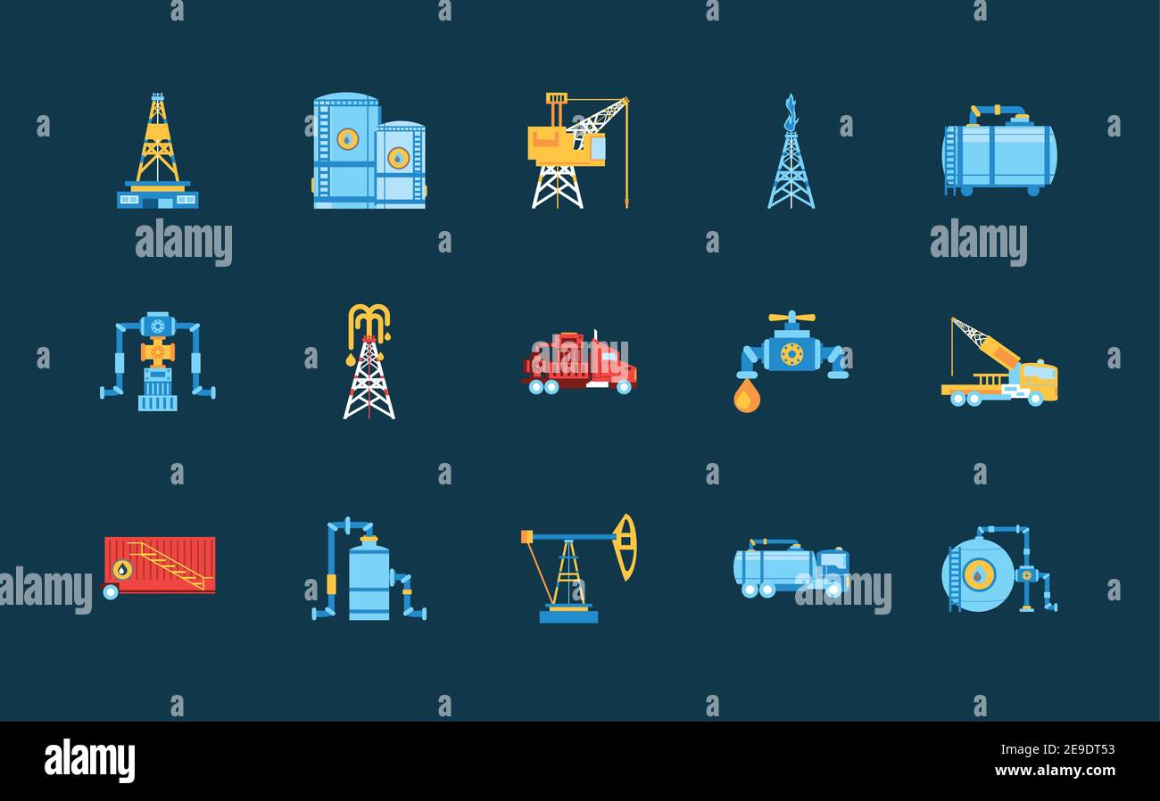fracking oil industry fuel technology power industrial production and ...