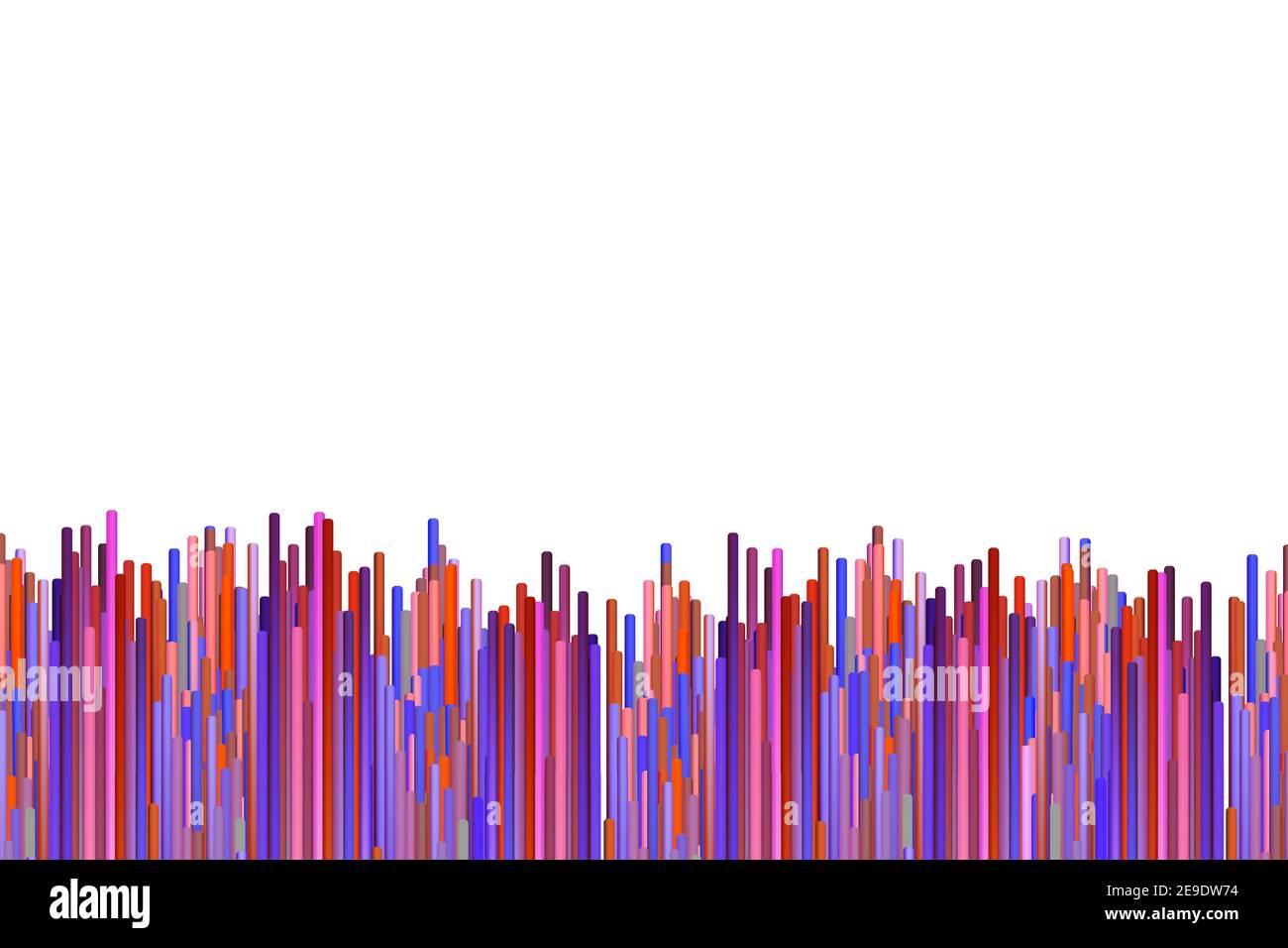 Hand drawn multicolor canvas with vertical lines. Embroidery ornament ...