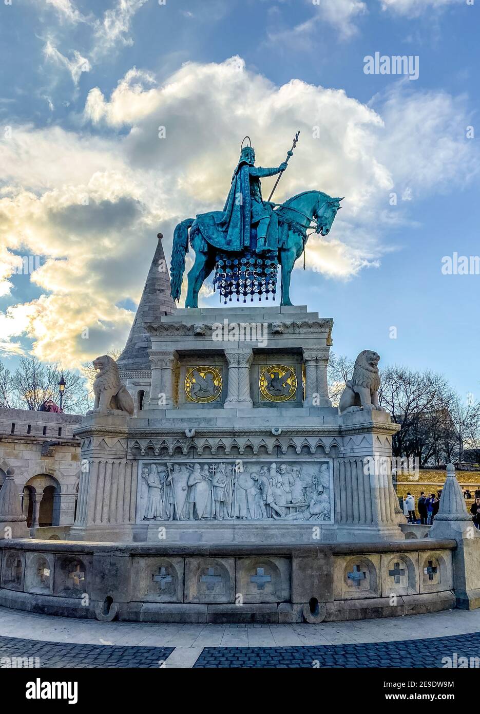 Horse statue building stockholm europe hi-res stock photography and ...