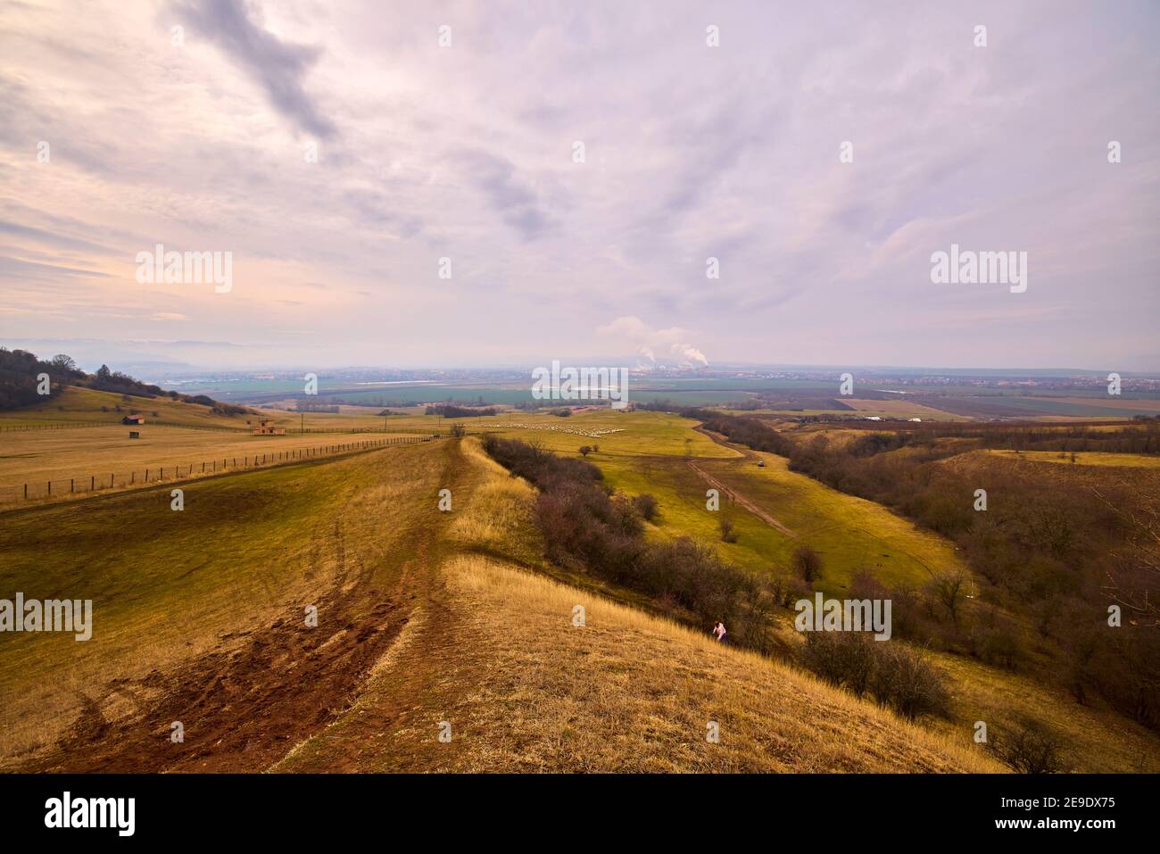 The beautiful Red Ravine (Rapa Rosie) from the Carpathian mountains ...