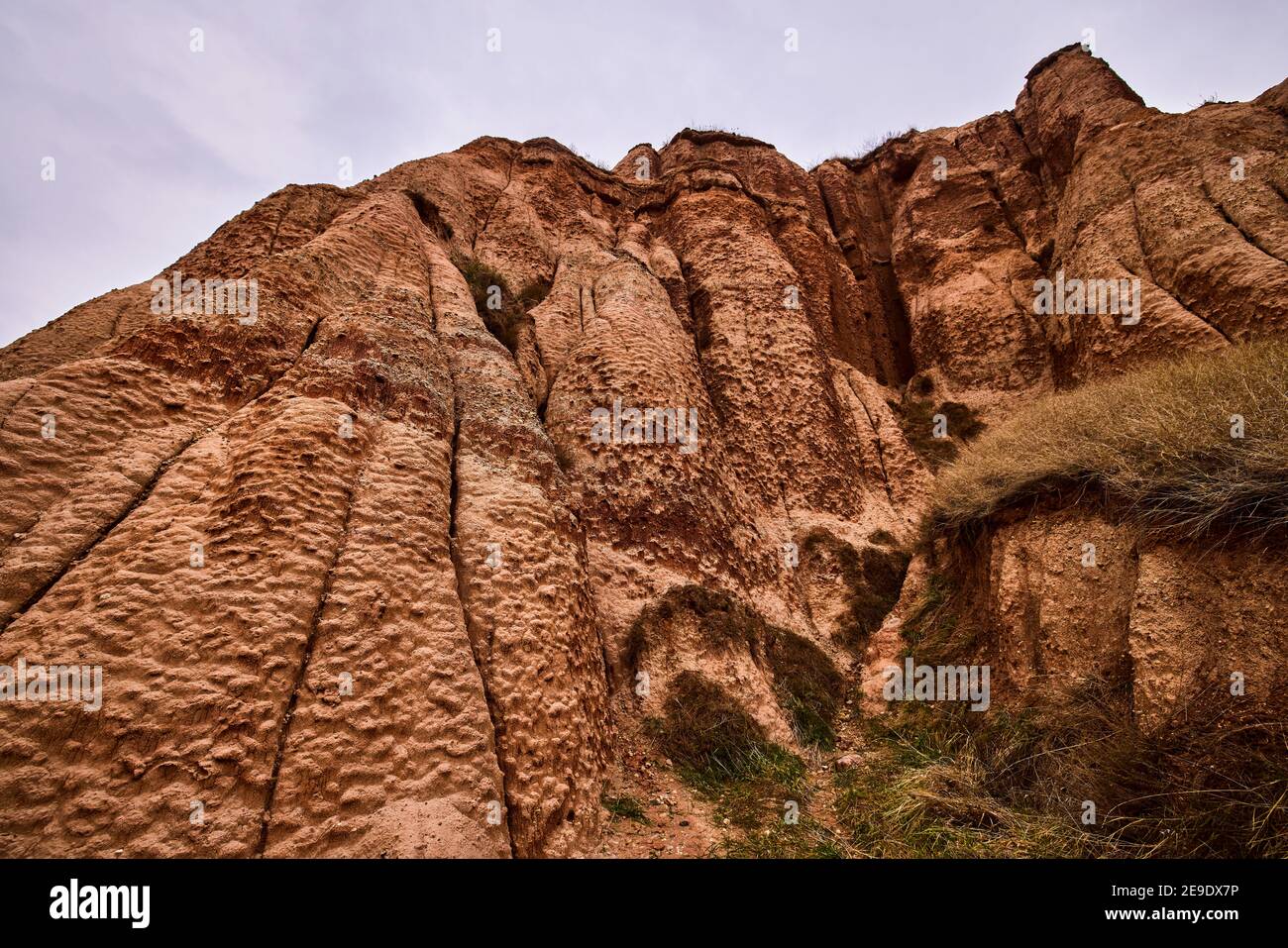 The beautiful Red Ravine (Rapa Rosie) from the Carpathian mountains ...