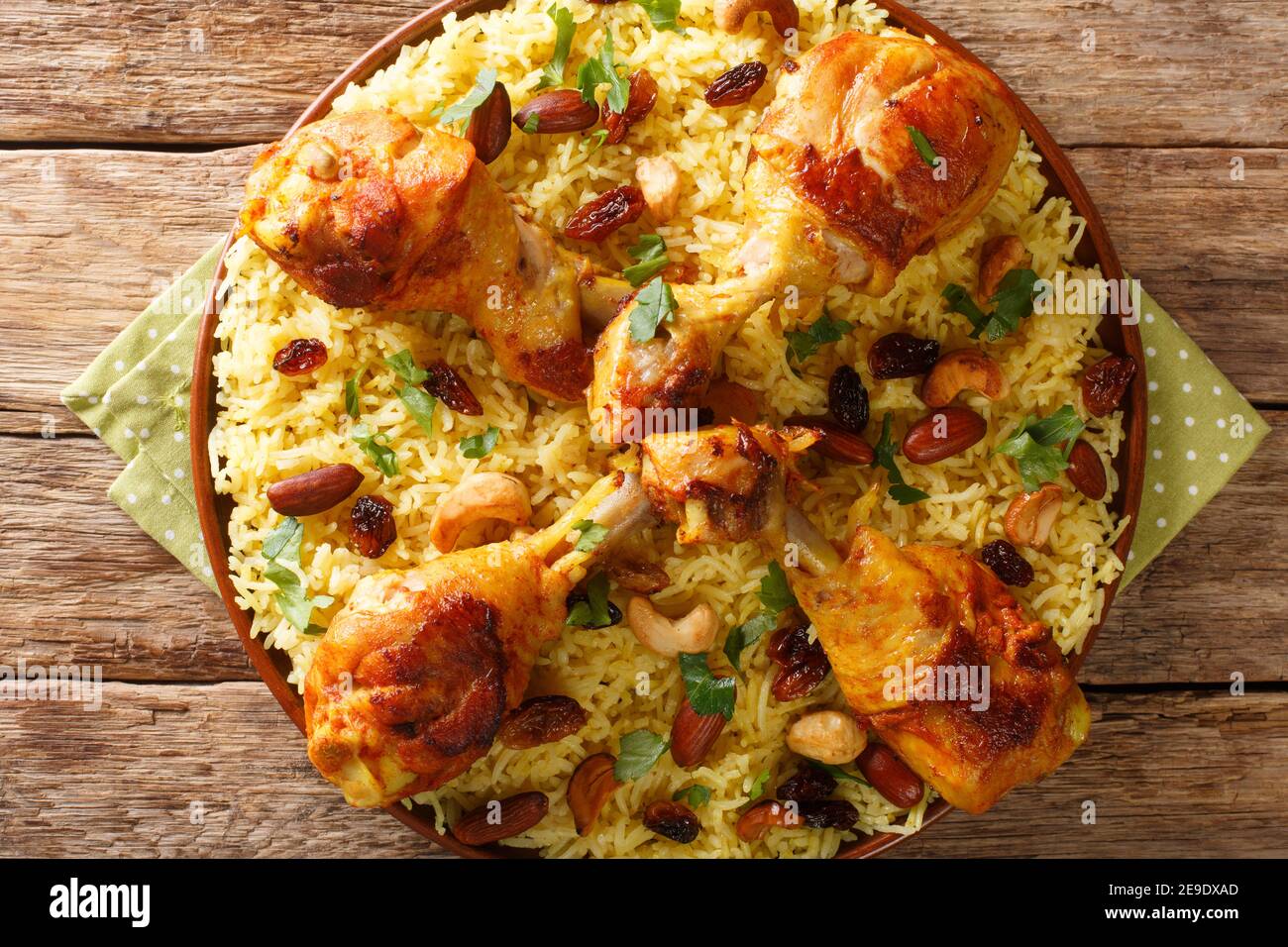 Chicken biryani raisins hi-res stock photography and images - Alamy