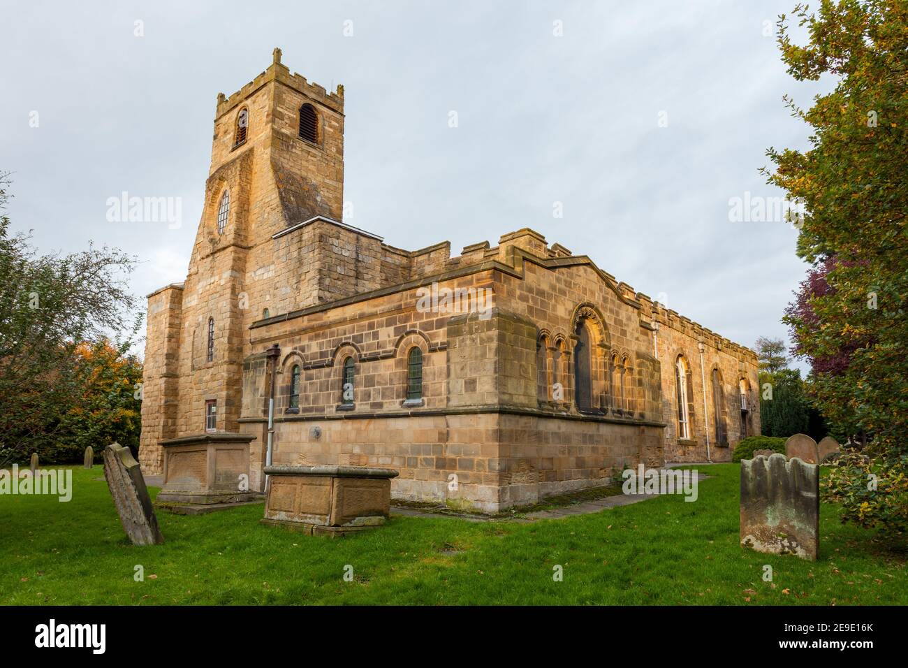 The historic parish church dedicated to St. Mary Magdalene in Yarm ...