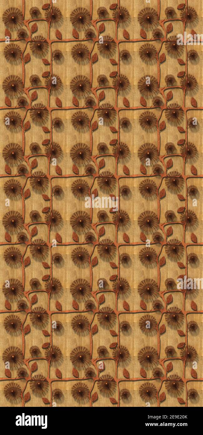 3d wooden vertical design wallpaper Stock Photo - Alamy