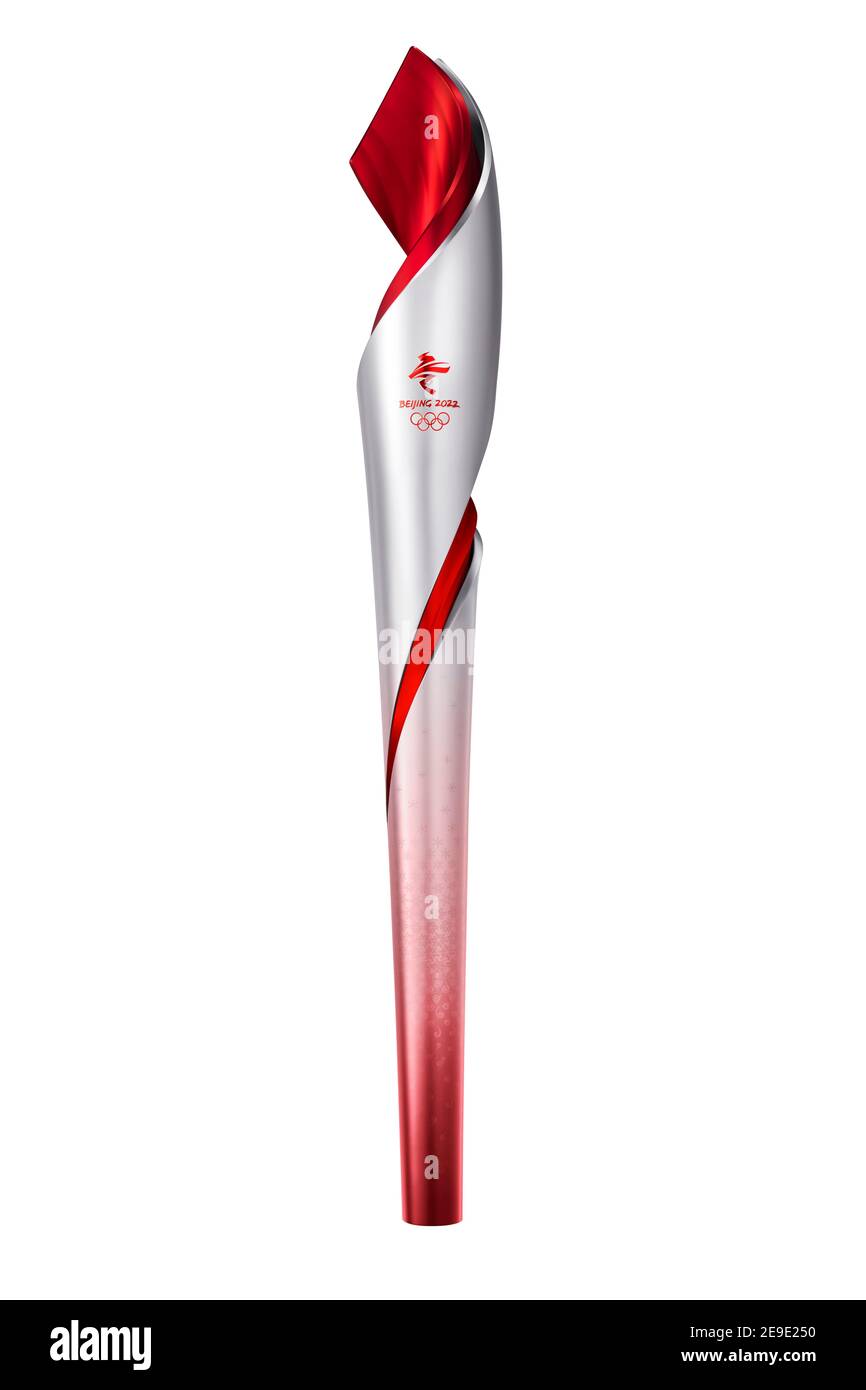 Olympic Torch 2022 Clipart