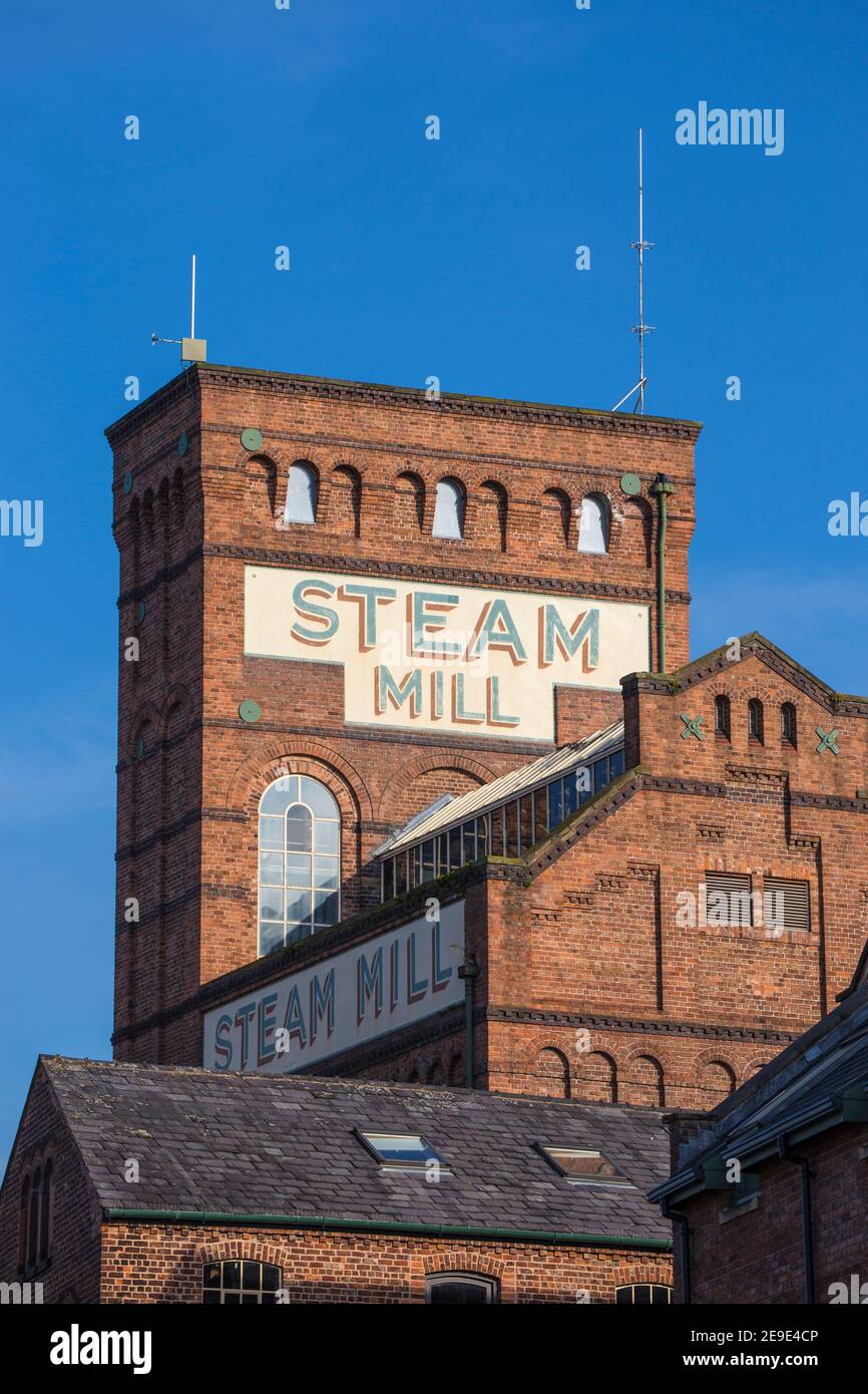 United Kingdom, England, Cheshire, Chester, Steam Mill Stock Photo - Alamy