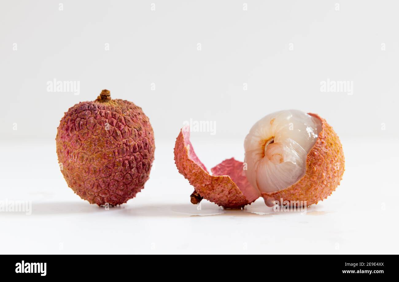 Lychee fruit shell hi-res stock photography and images - Alamy