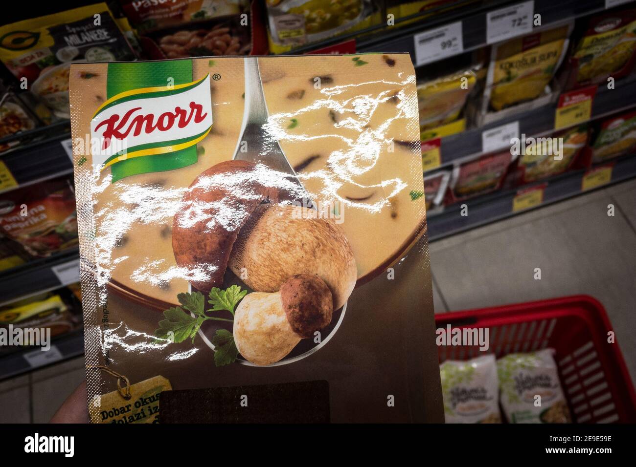 Knorr logo hi-res stock photography and images - Alamy