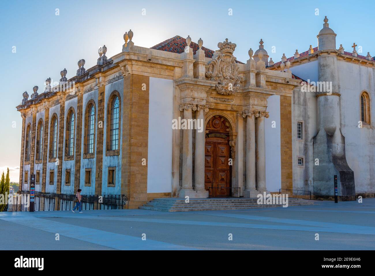 Entrance to joanina library hi-res stock photography and images - Alamy