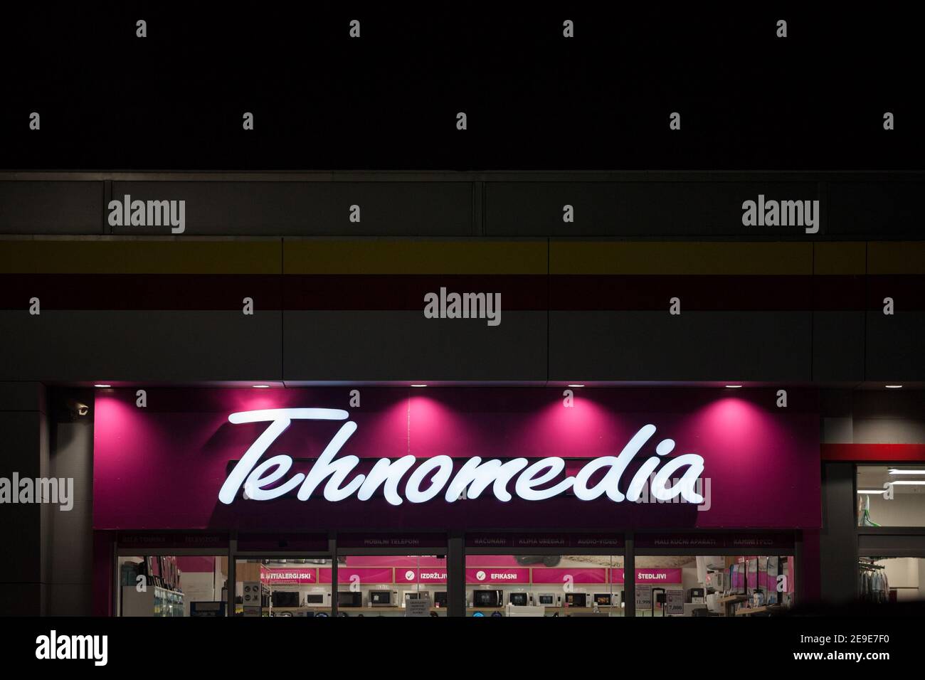 Tehnomedia logo hi-res stock photography and images - Alamy