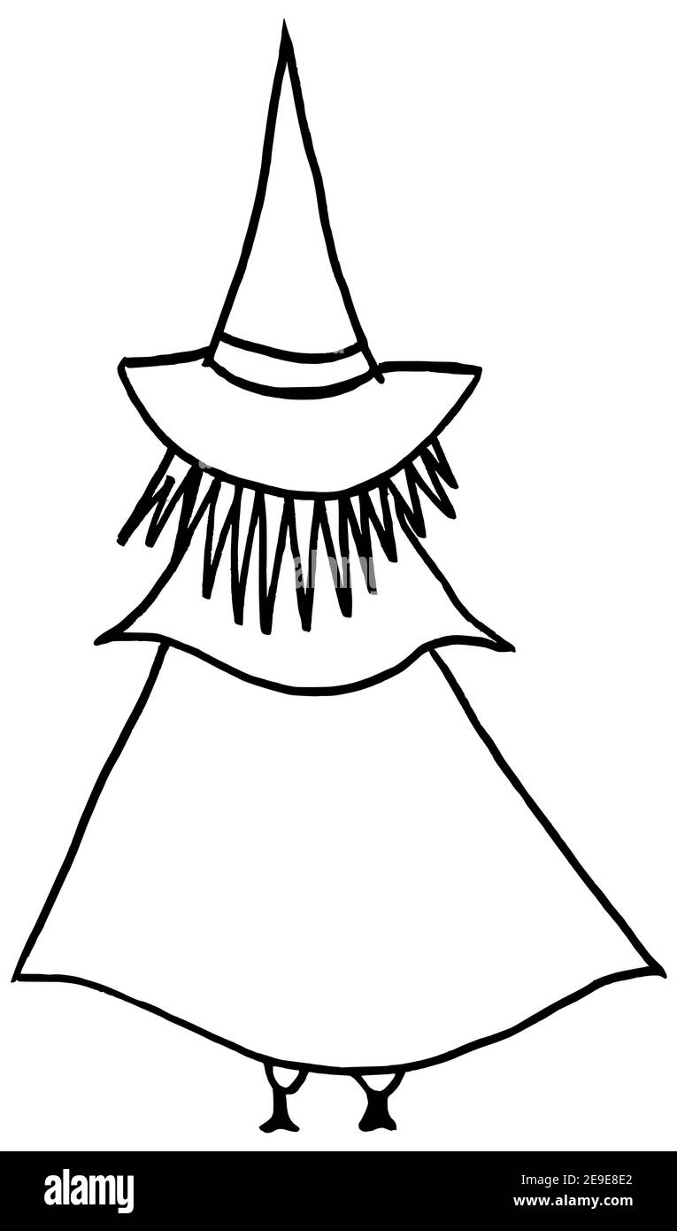 Hand drawn old magic Cut Out Stock Images & Pictures - Alamy