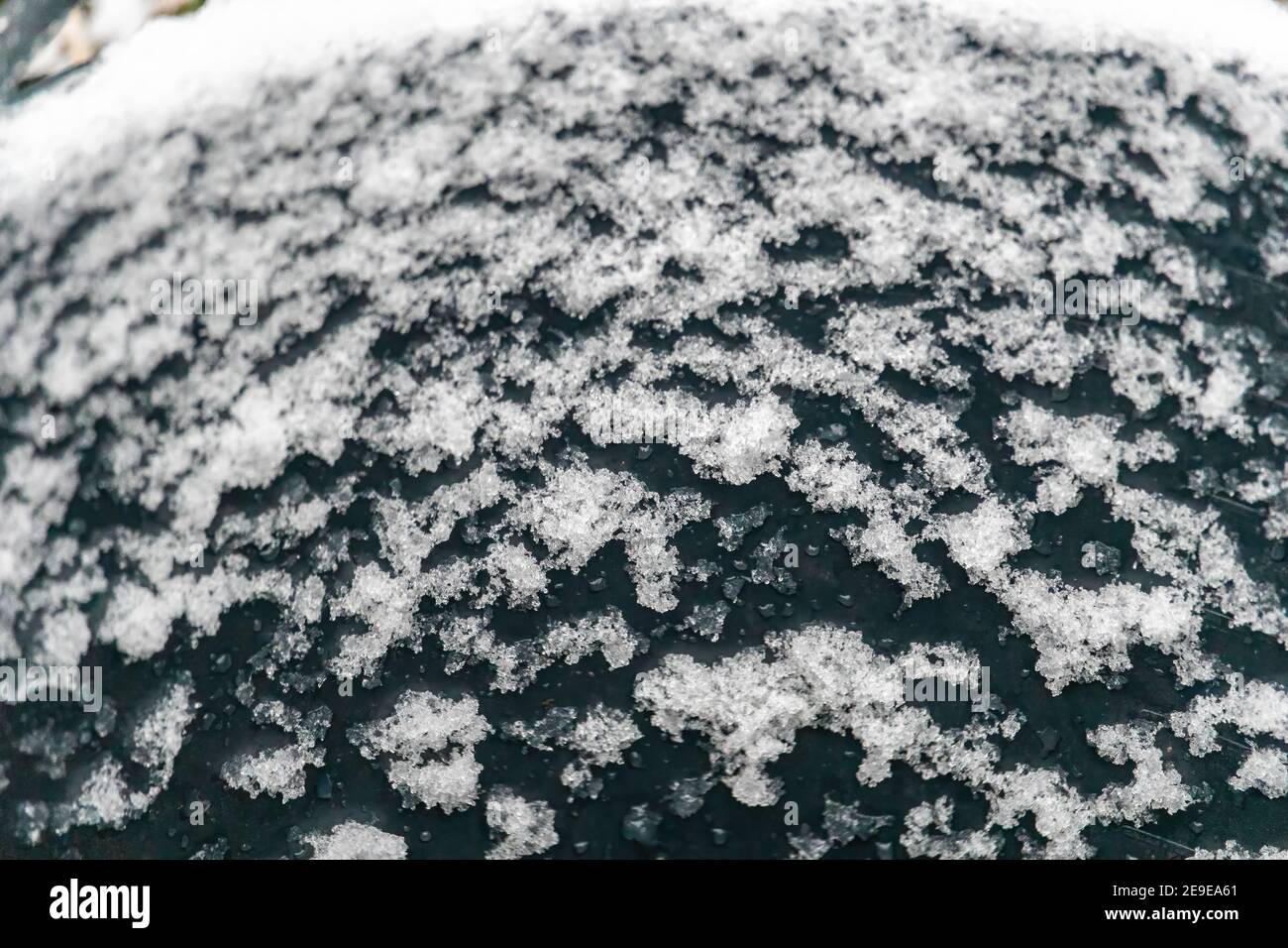 Snow flakes on black backdrop hi-res stock photography and images - Alamy