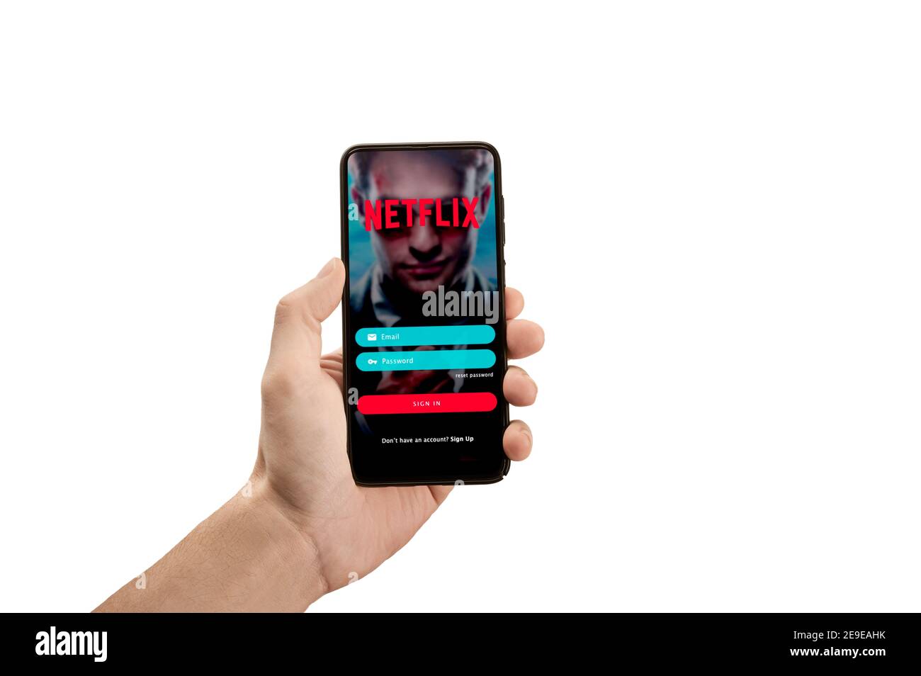 Netflix logo screen Cut Out Stock Images & Pictures - Alamy