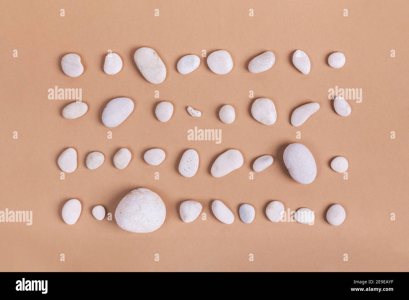 Summer concept with pebble and beach. Natural pattern Stock Photo - Alamy