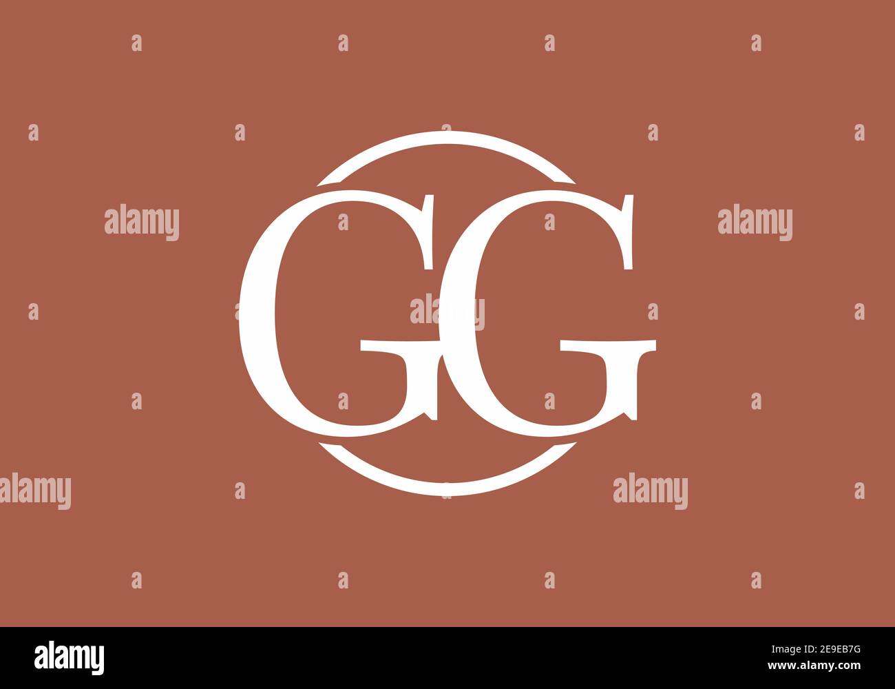 White GG initial letter logo design Stock Vector Image & Art - Alamy