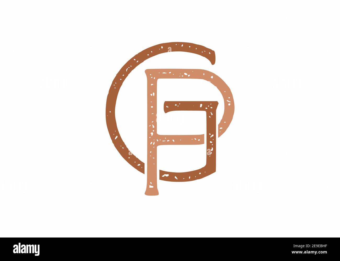 Vintage GP initial letter logo design Stock Vector Image & Art - Alamy