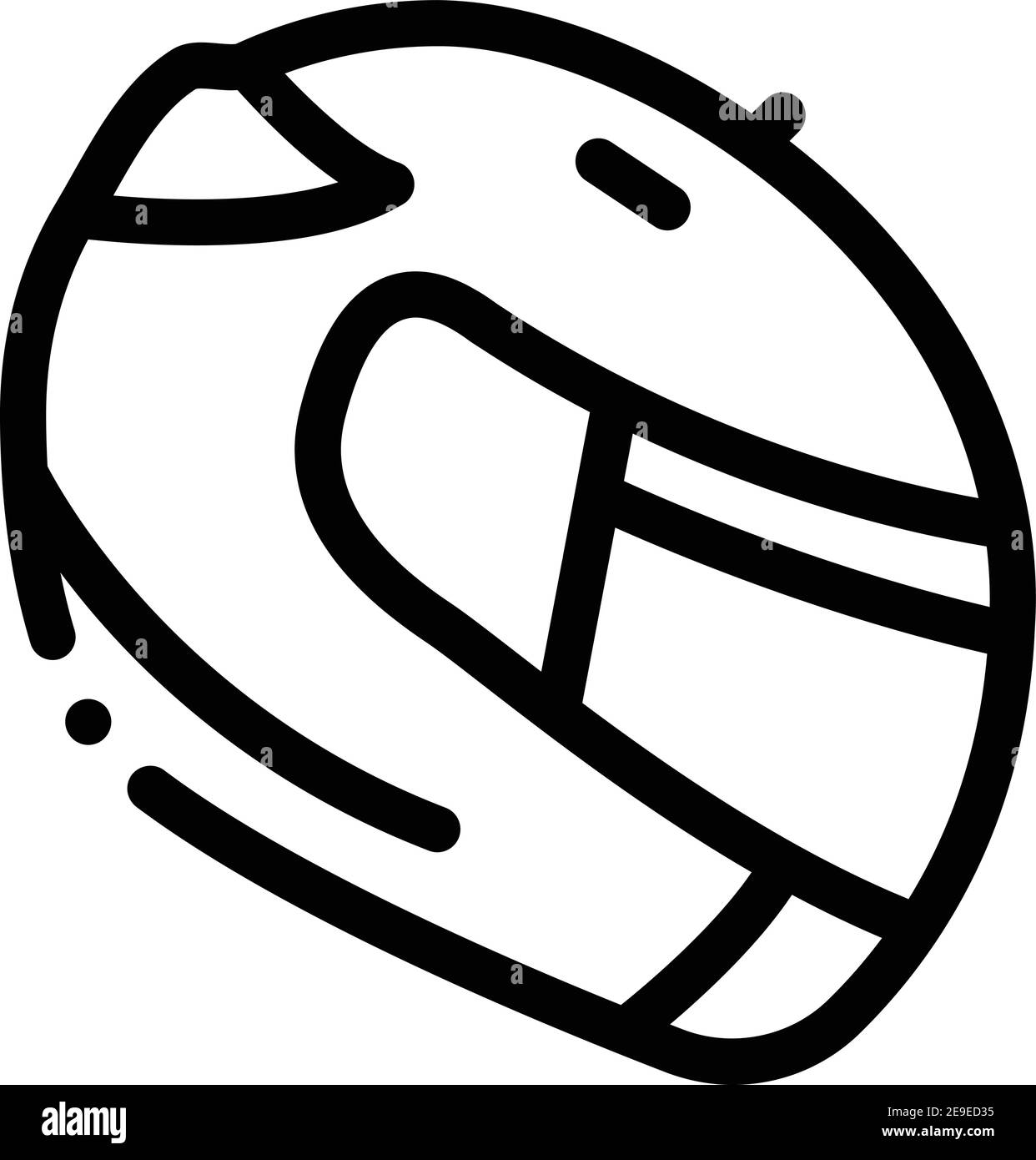 driver helmet black icon vector illustration Stock Vector Image & Art ...