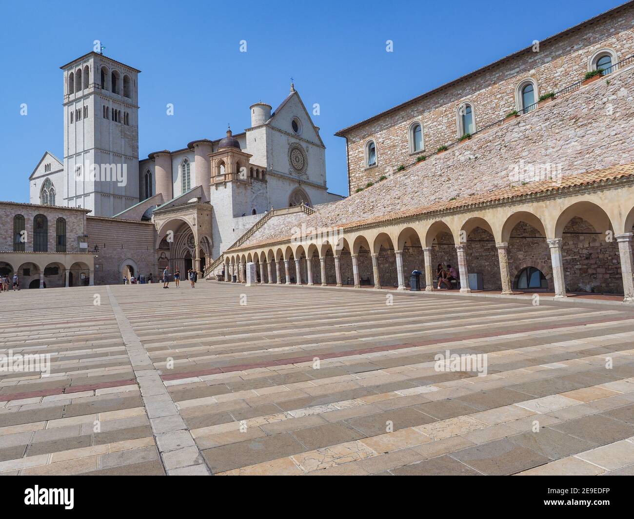 Papal Basilica of Saint Francis of Assisi or Basilica di San Francesco ...