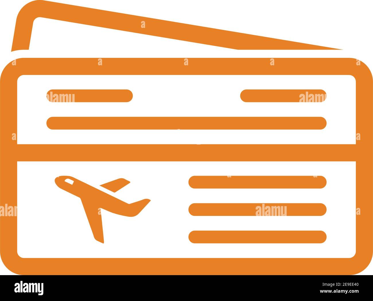 Travel, air ticket icon. Beautiful design and fully editable vector for ...