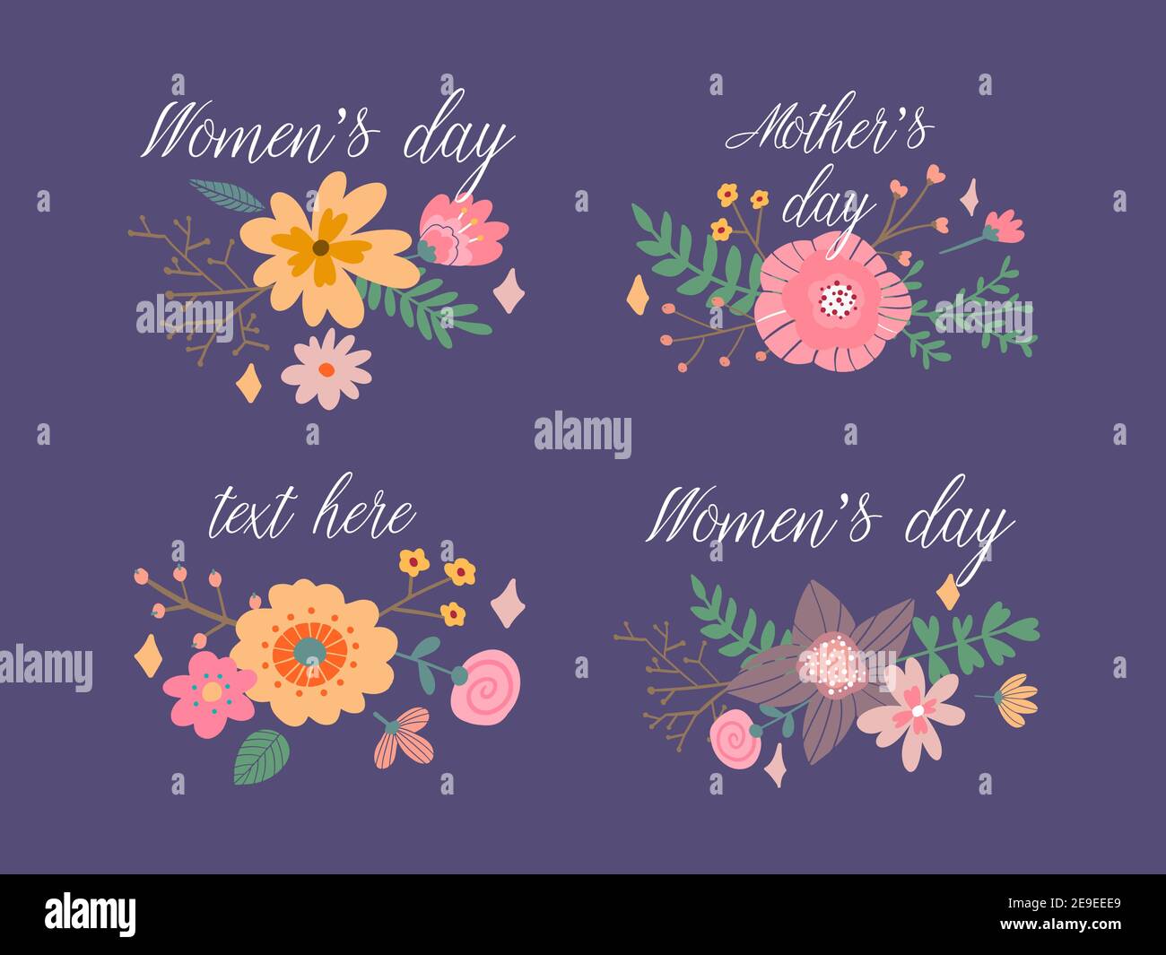 Flower shop sign emblem Stock Vector Images - Alamy
