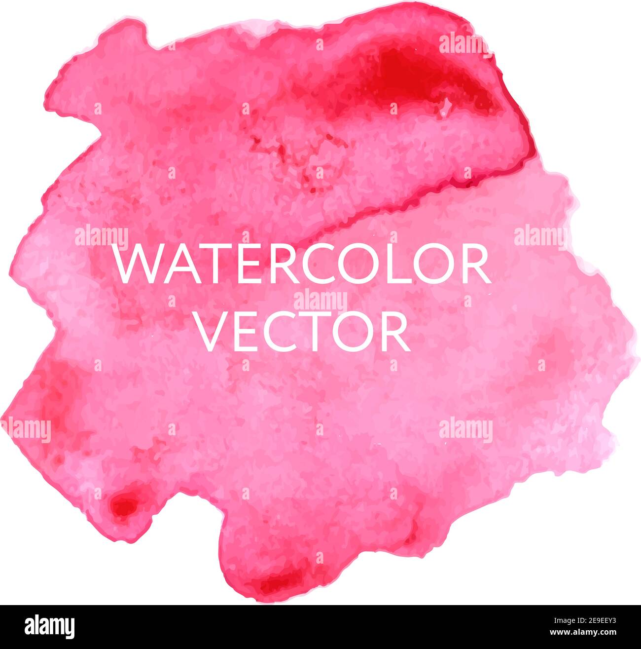 Abstract watercolor splash. Watercolor drop vector Stock Vector Image ...
