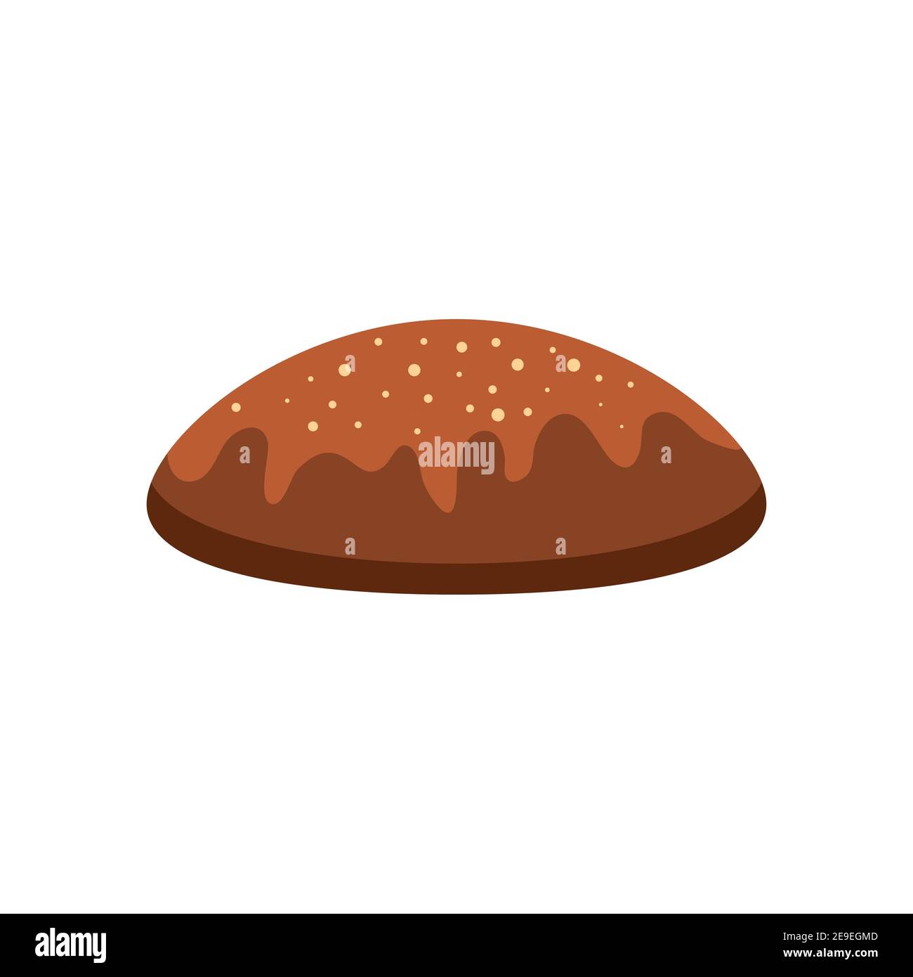 Plain bun Stock Vector Images - Alamy