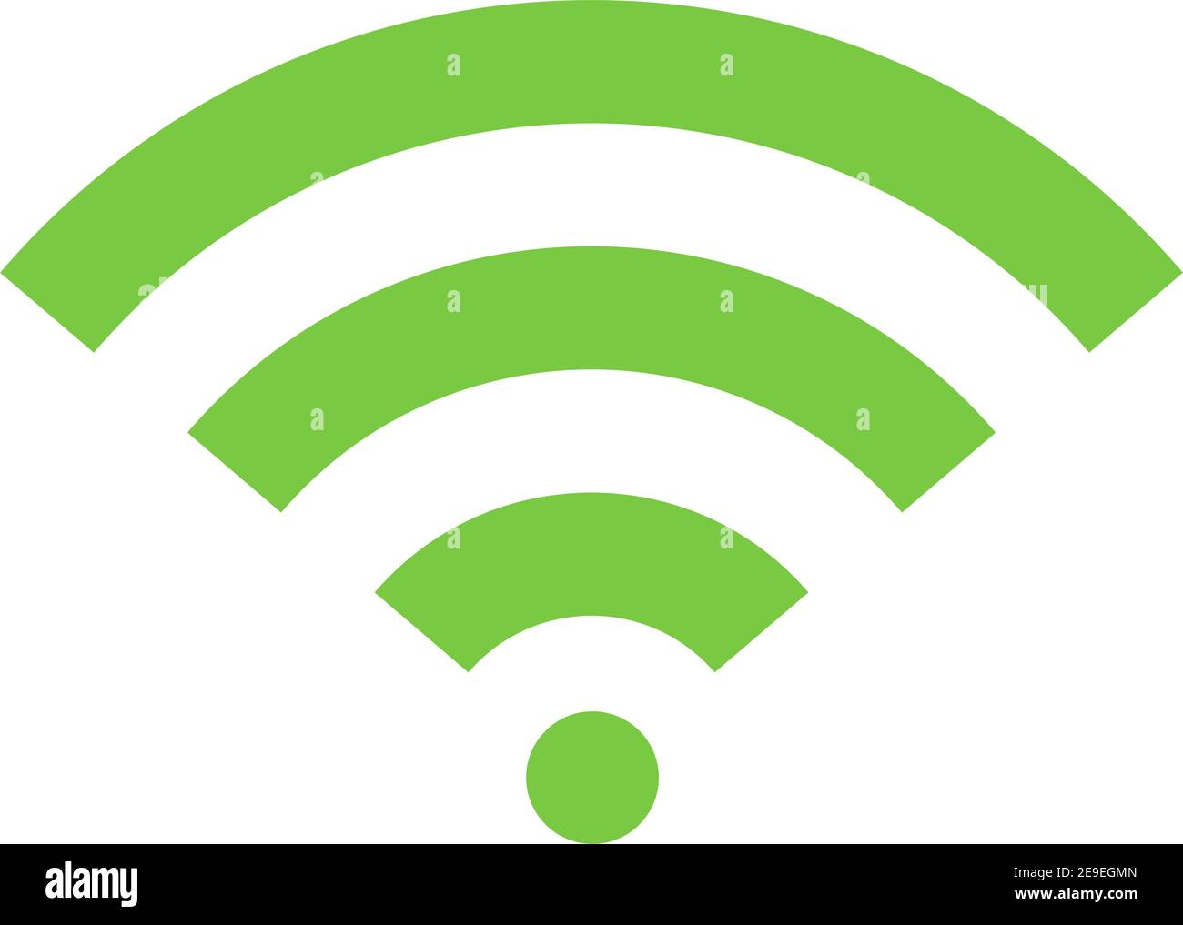 Wifi wireless internet signal flat icon Stock Vector Image & Art - Alamy