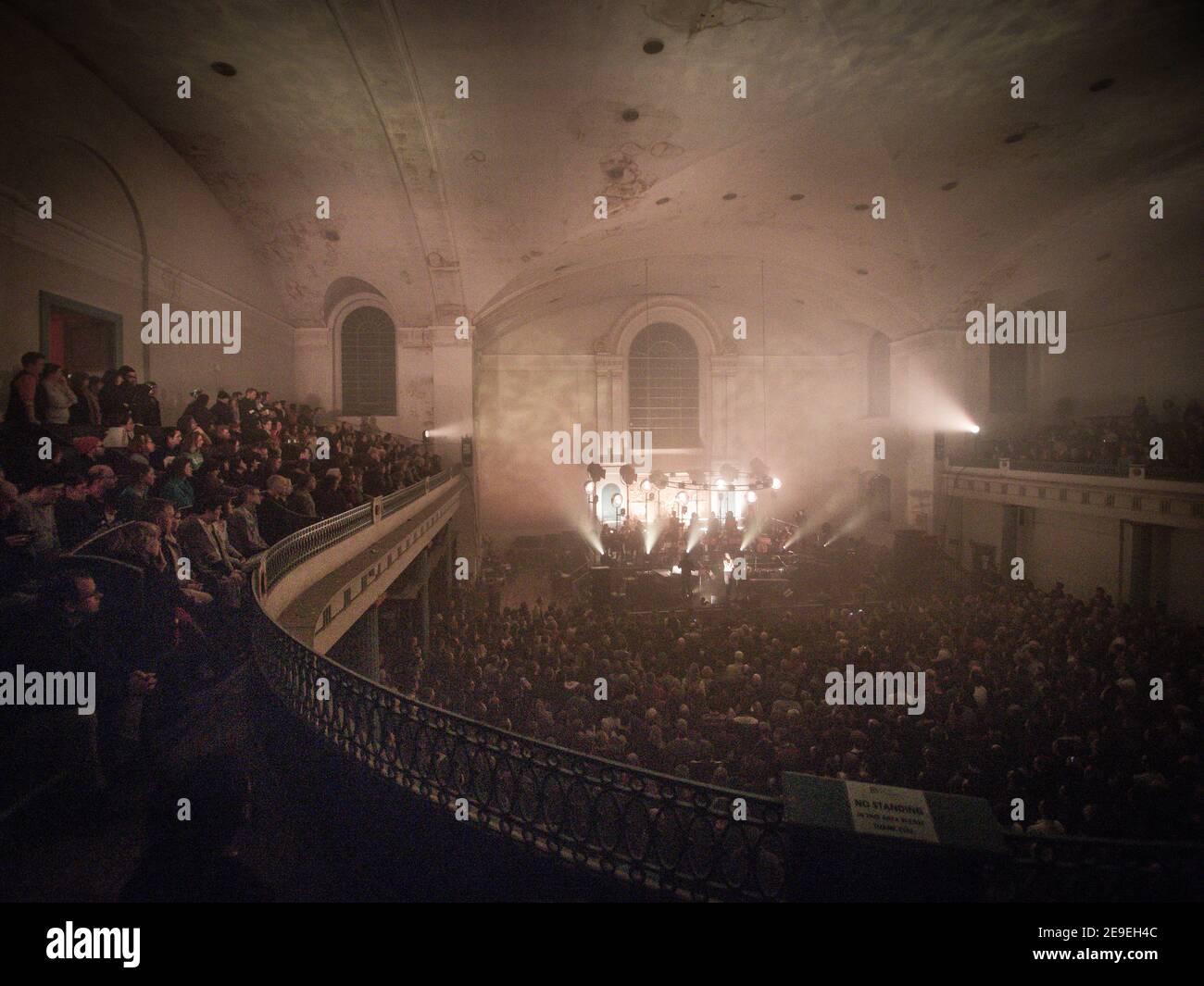 Anna Calvi performing live on stage with the Heritage Orchestra at the ...