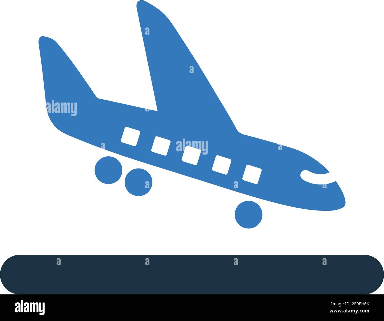 Aircraft, airplane landing icon - Perfect for use in designing and ...