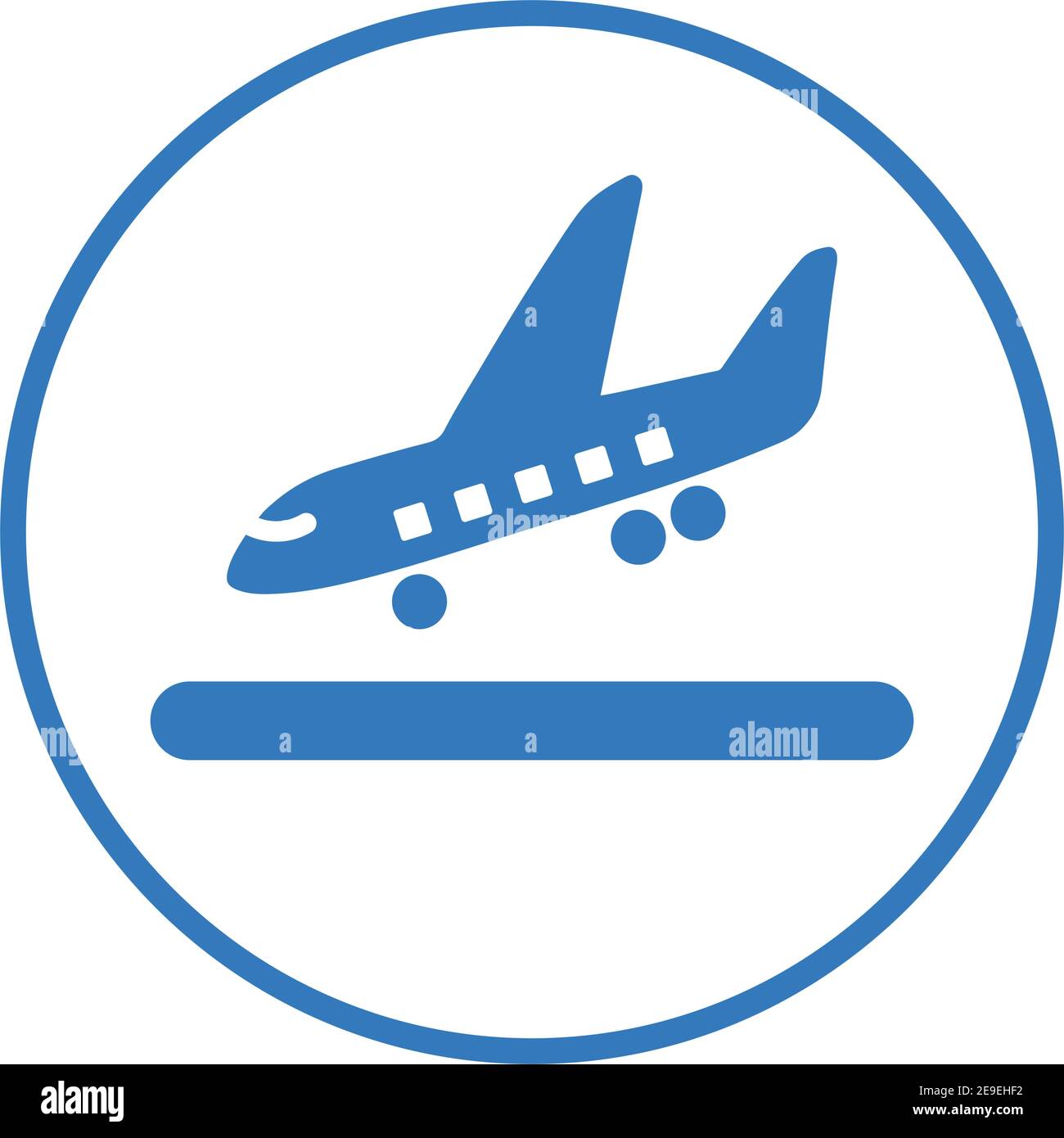 Aircraft, airplane landing icon - Perfect for use in designing and ...