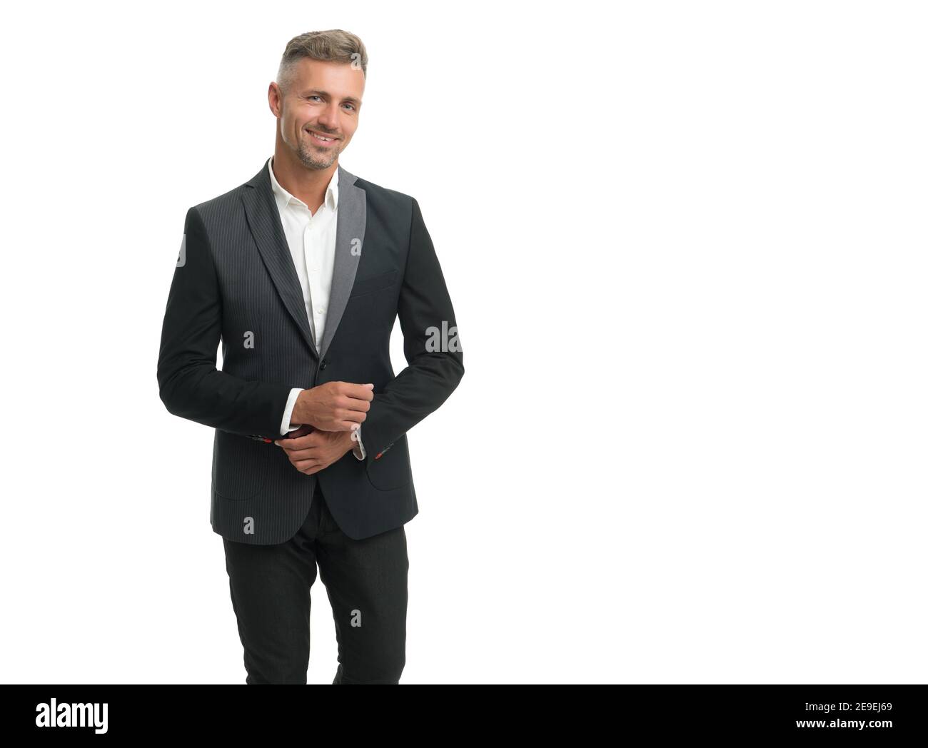 Formal is always a smart choice. Senior manager in formalwear. Wearing ...