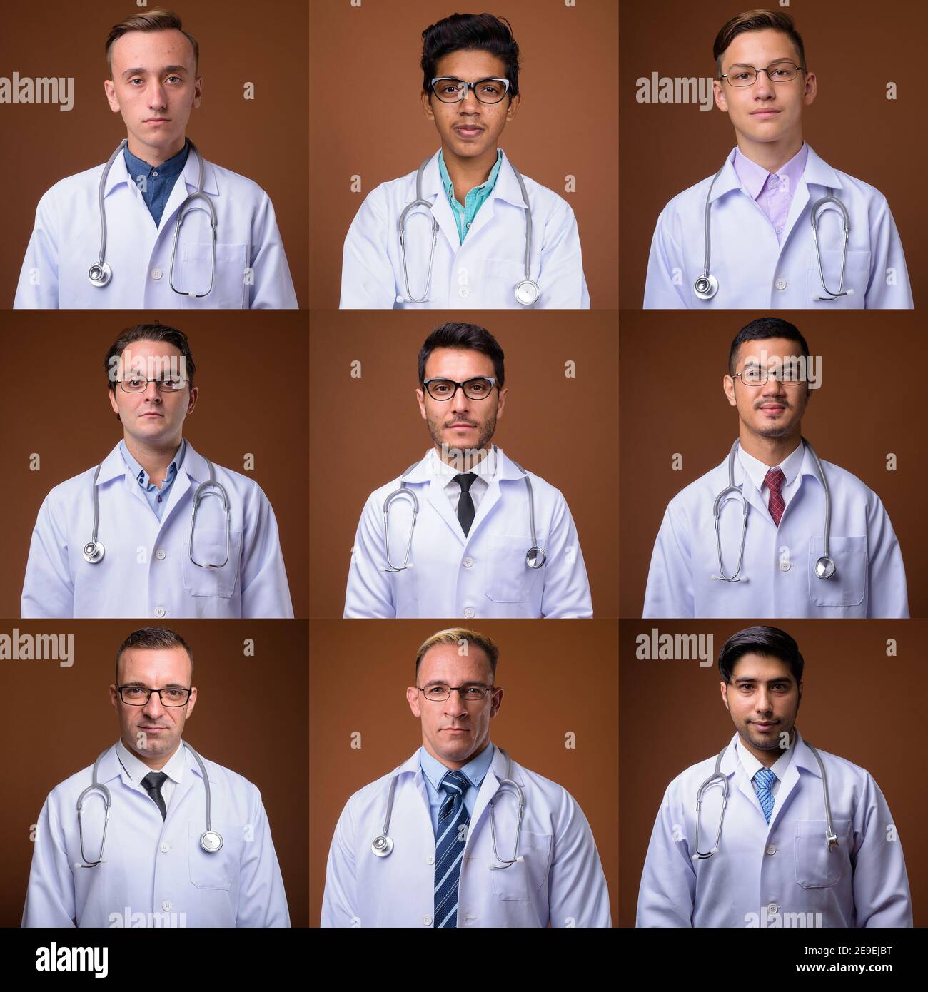 Diverse healthcare workers hi-res stock photography and images - Alamy
