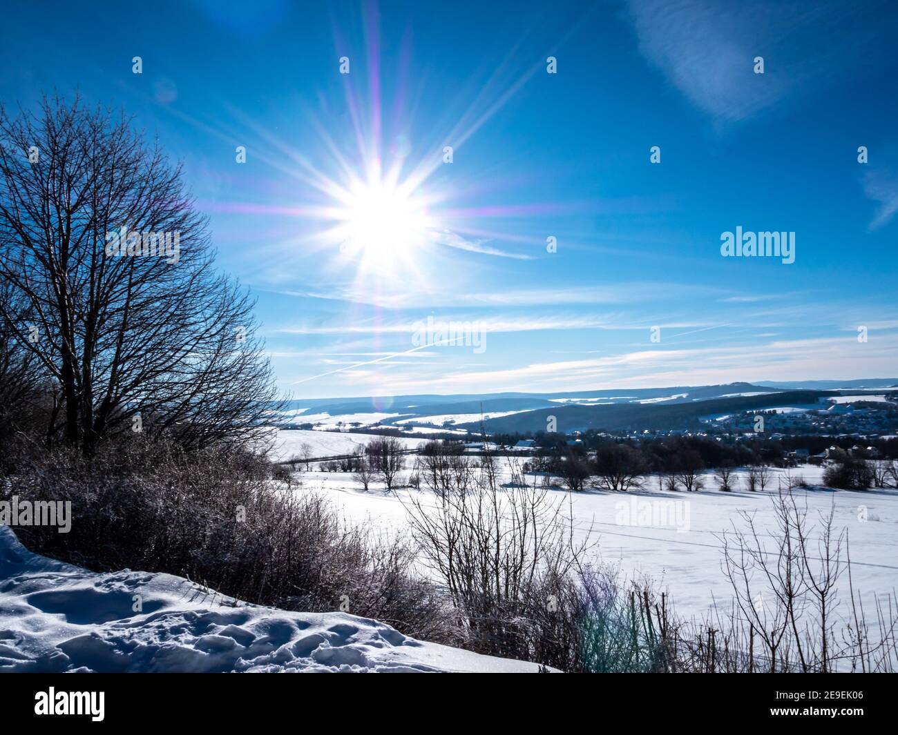 Wintry sun hi-res stock photography and images - Alamy