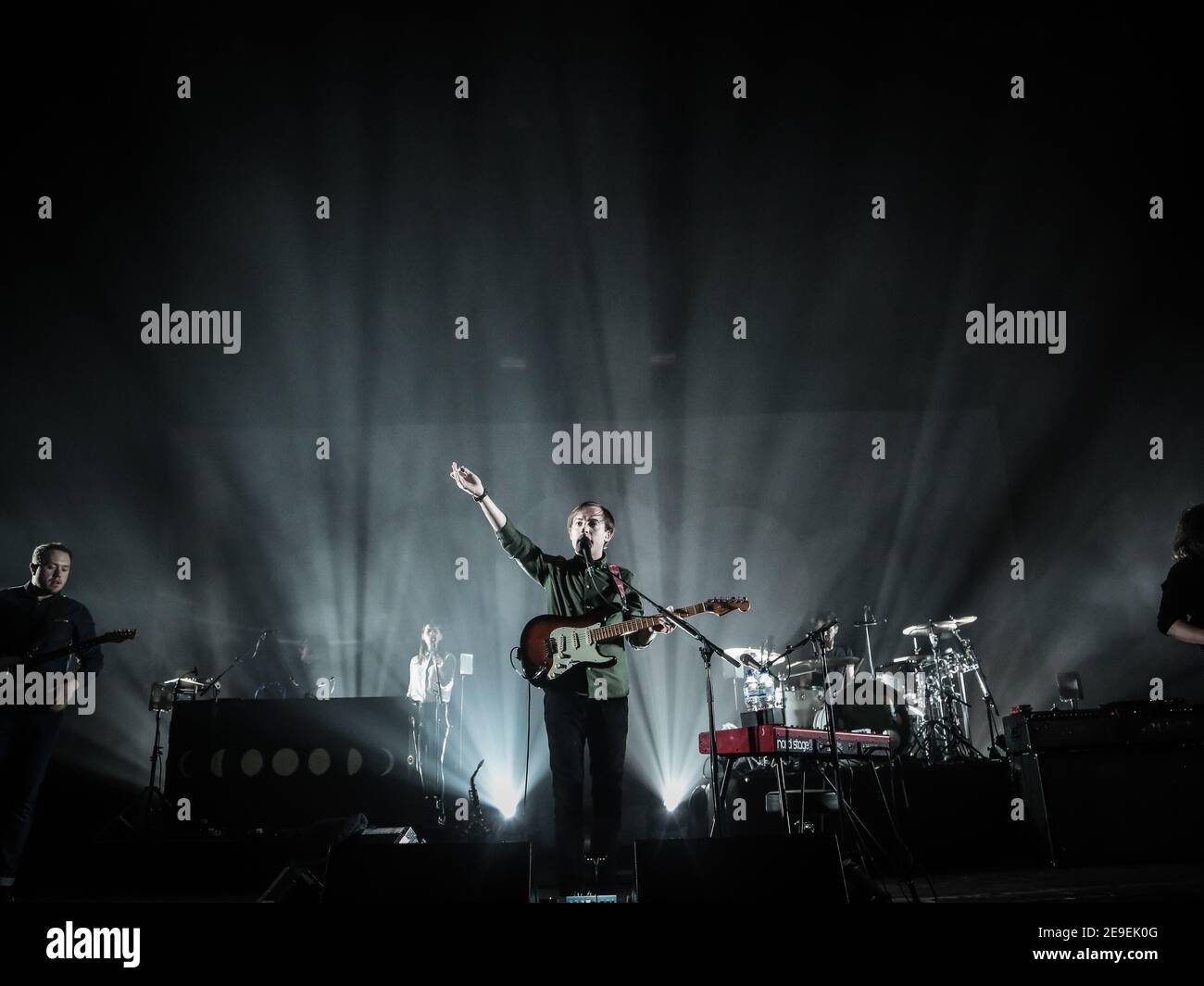 Bombay Bicycle Club live on stage at the O2 Brixton Academy in London ...