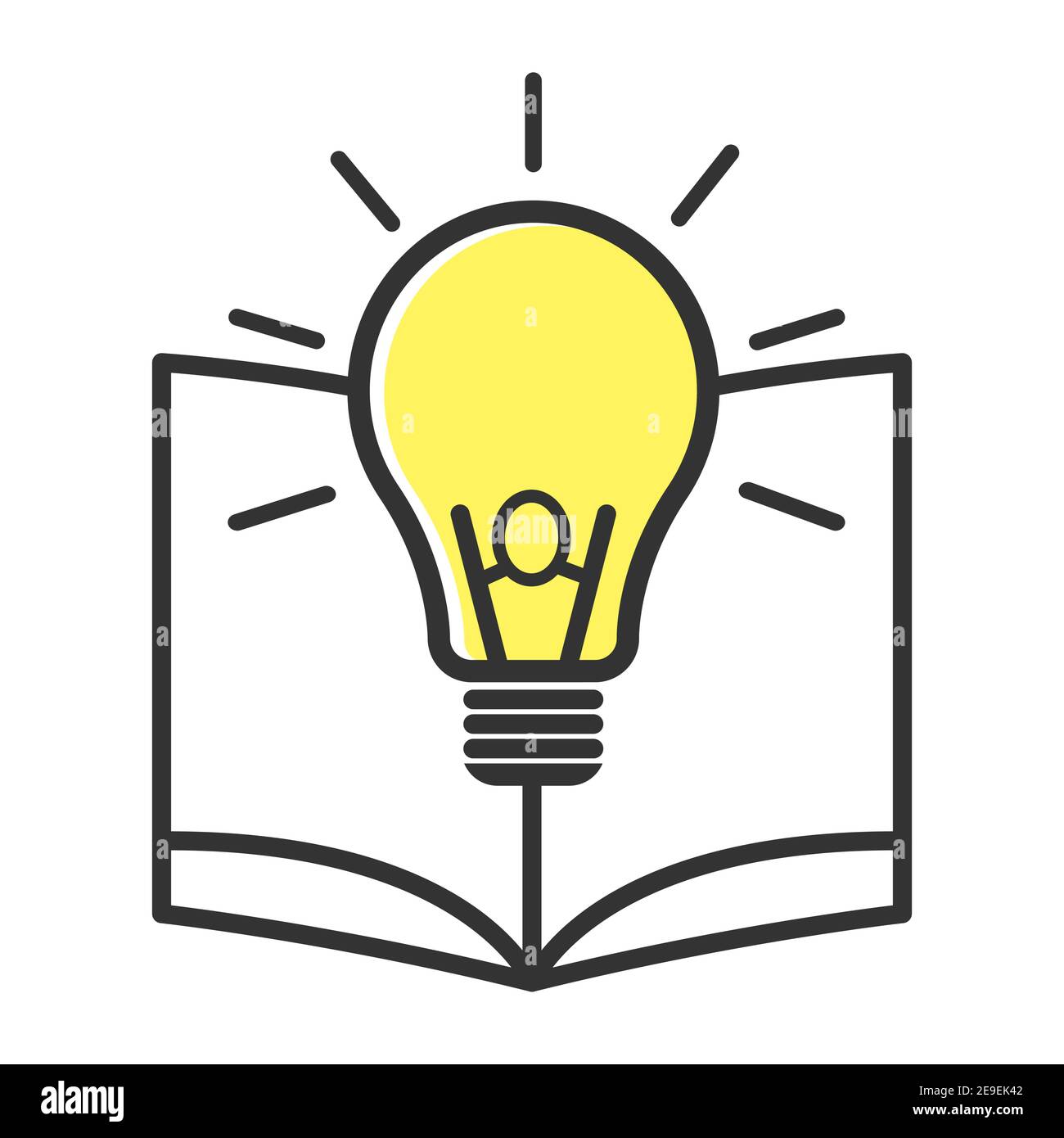 product icon knowledge isolated on white background. vector design ...