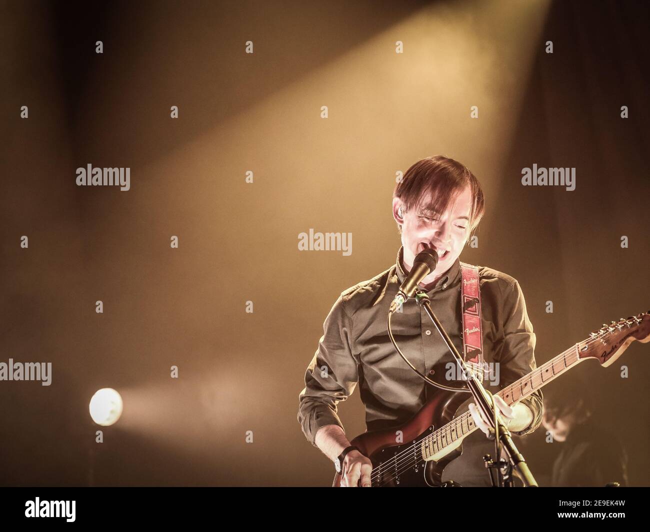 Jack Steadman of Bombay Bicycle Club live on stage at the O2 Brixton ...