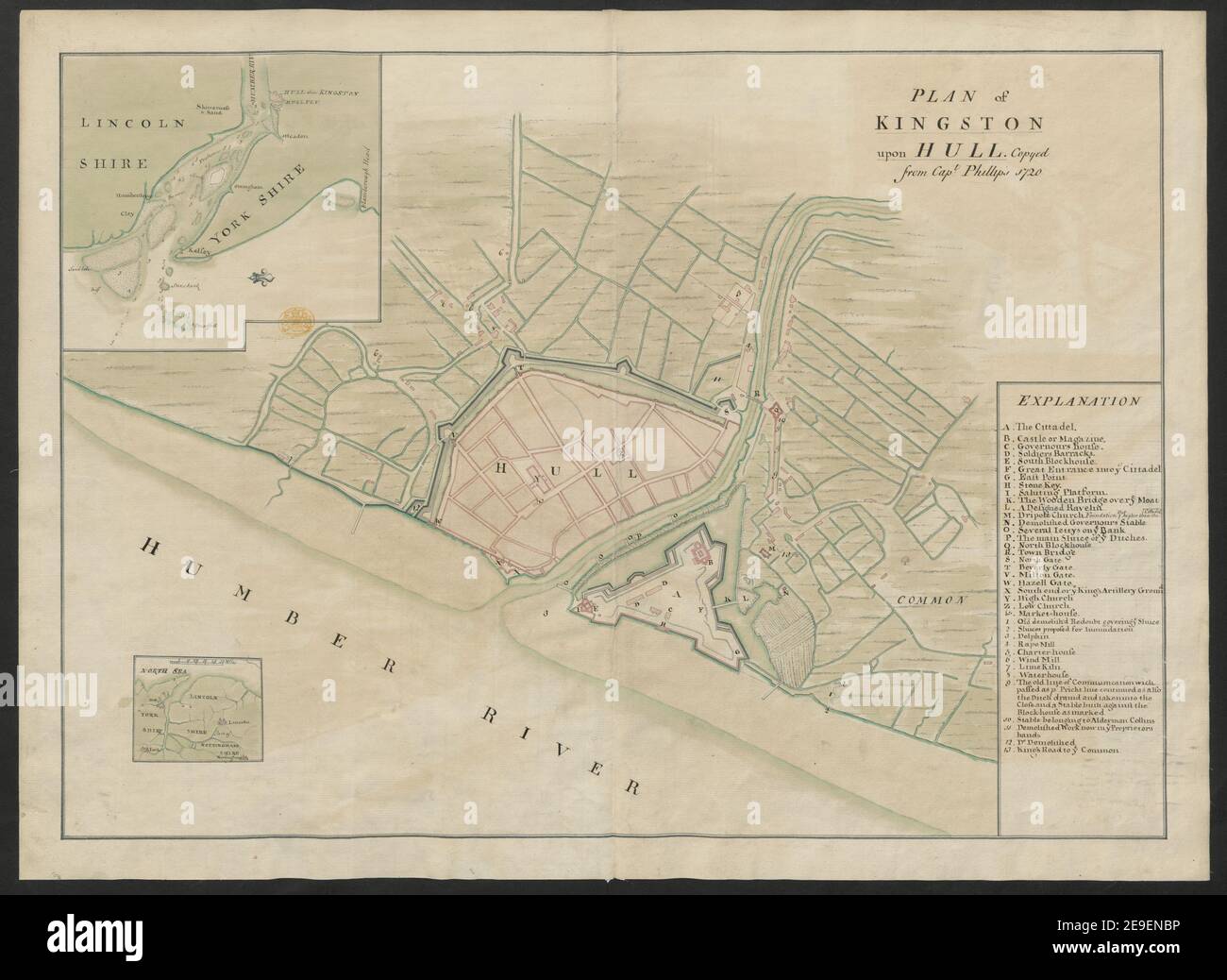 PLAN of KINGSTON upon HULL. Map information: Title: PLAN of KINGSTON ...