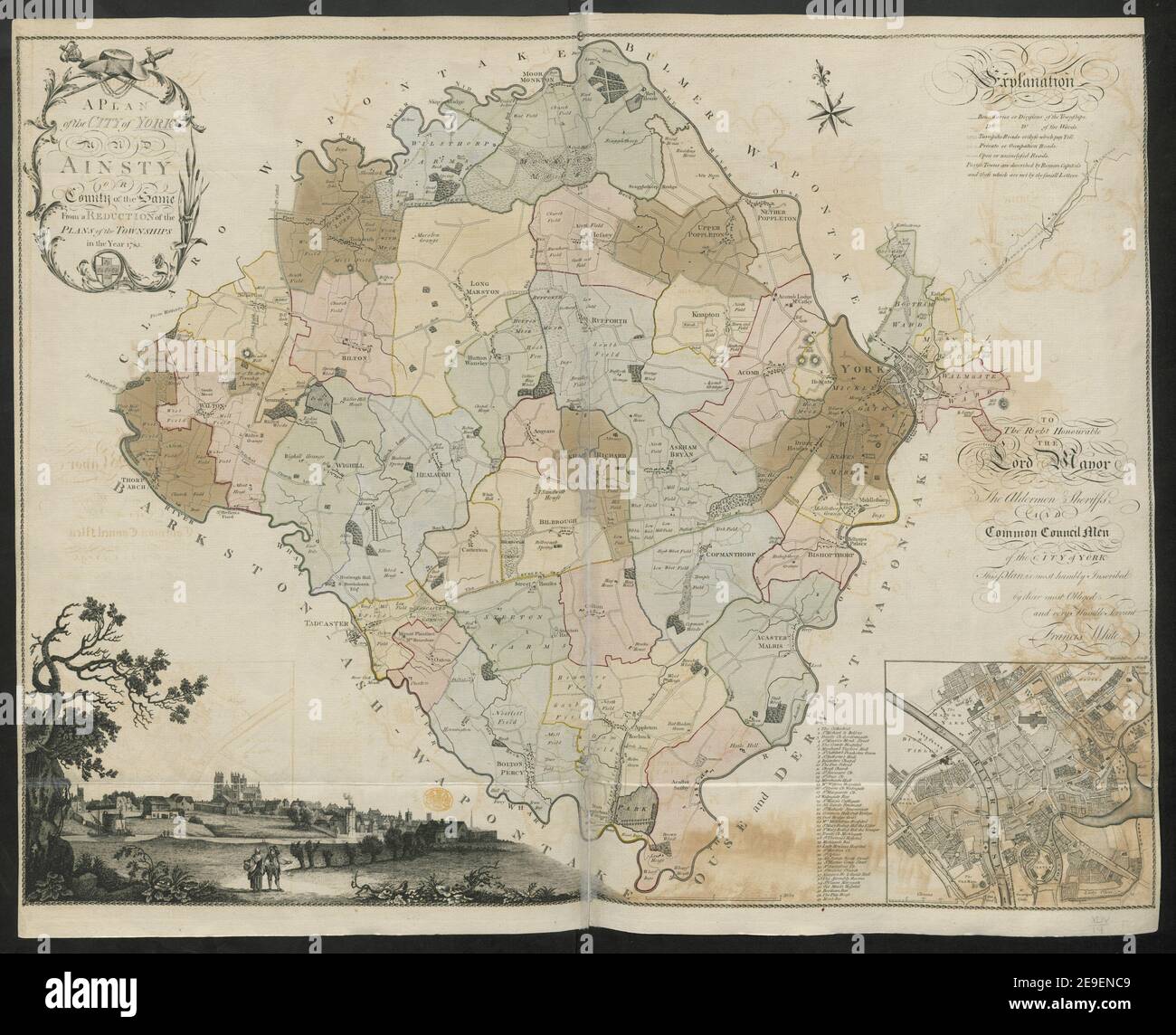 Map of thomson hi-res stock photography and images - Alamy