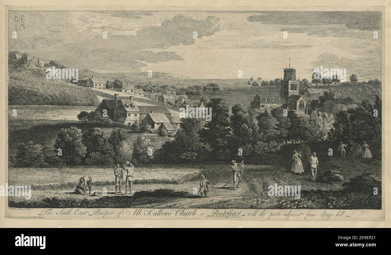 Map of pontefract hi-res stock photography and images - Alamy