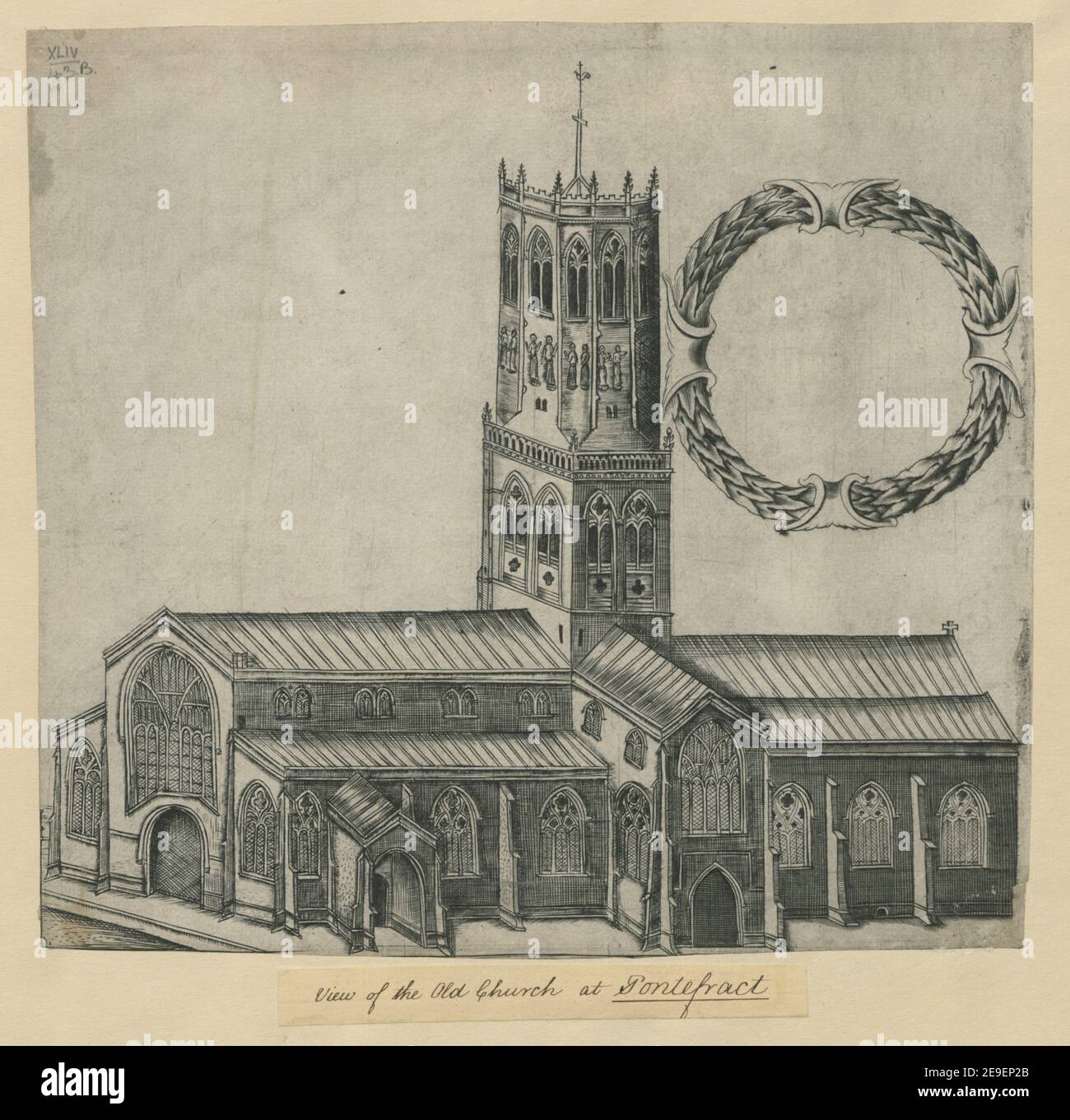 Map of pontefract hi-res stock photography and images - Alamy