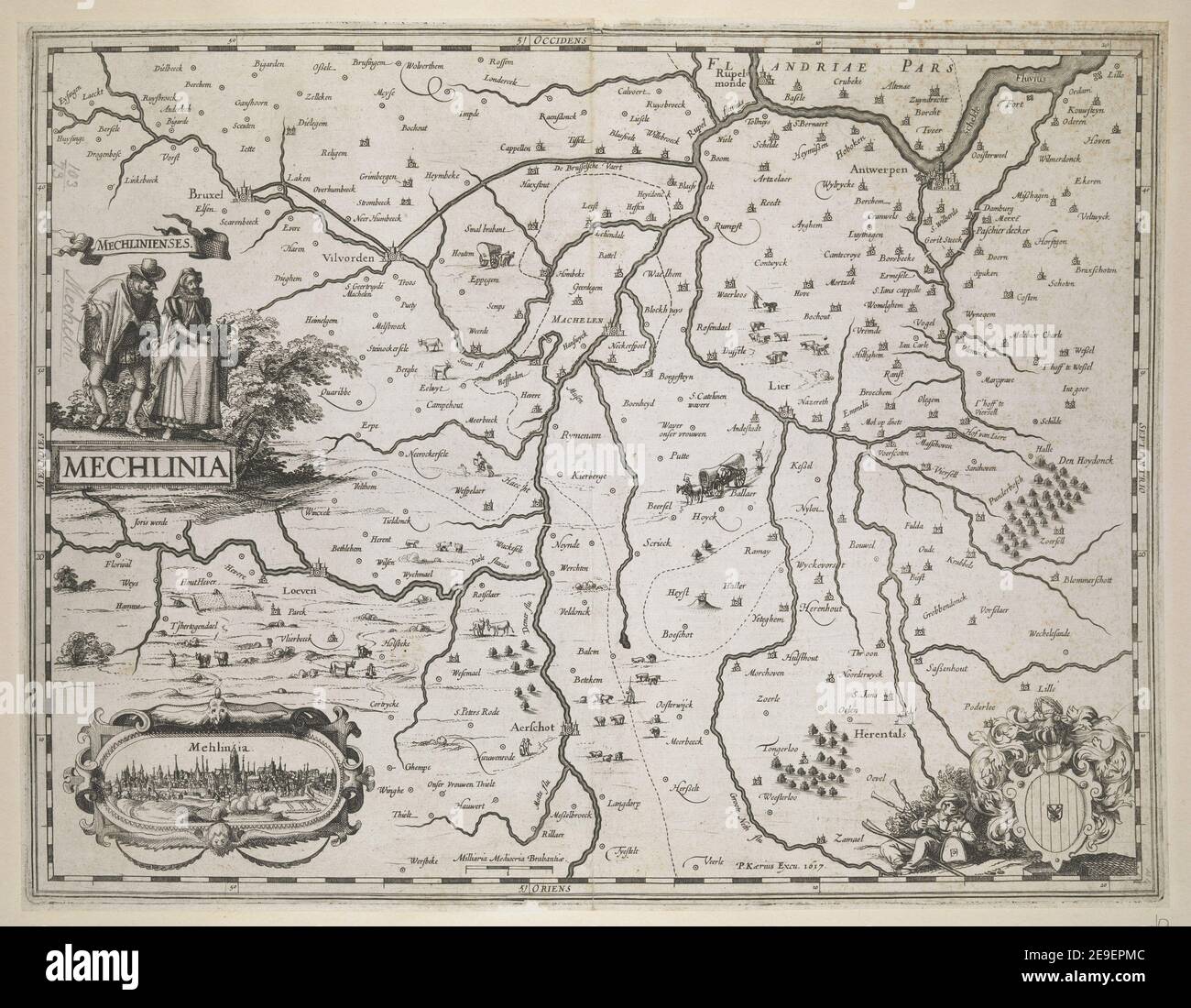 1617 map hi-res stock photography and images - Alamy