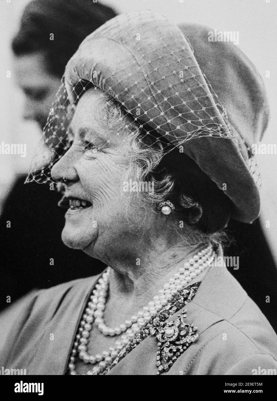 The queen uk Black and White Stock Photos & Images - Alamy