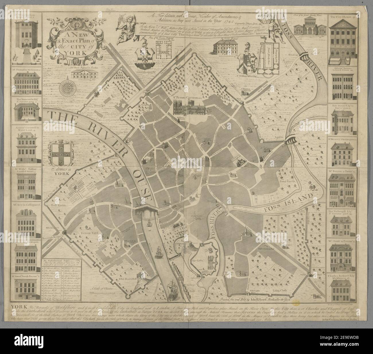 Map of new york 1820 hi-res stock photography and images - Alamy