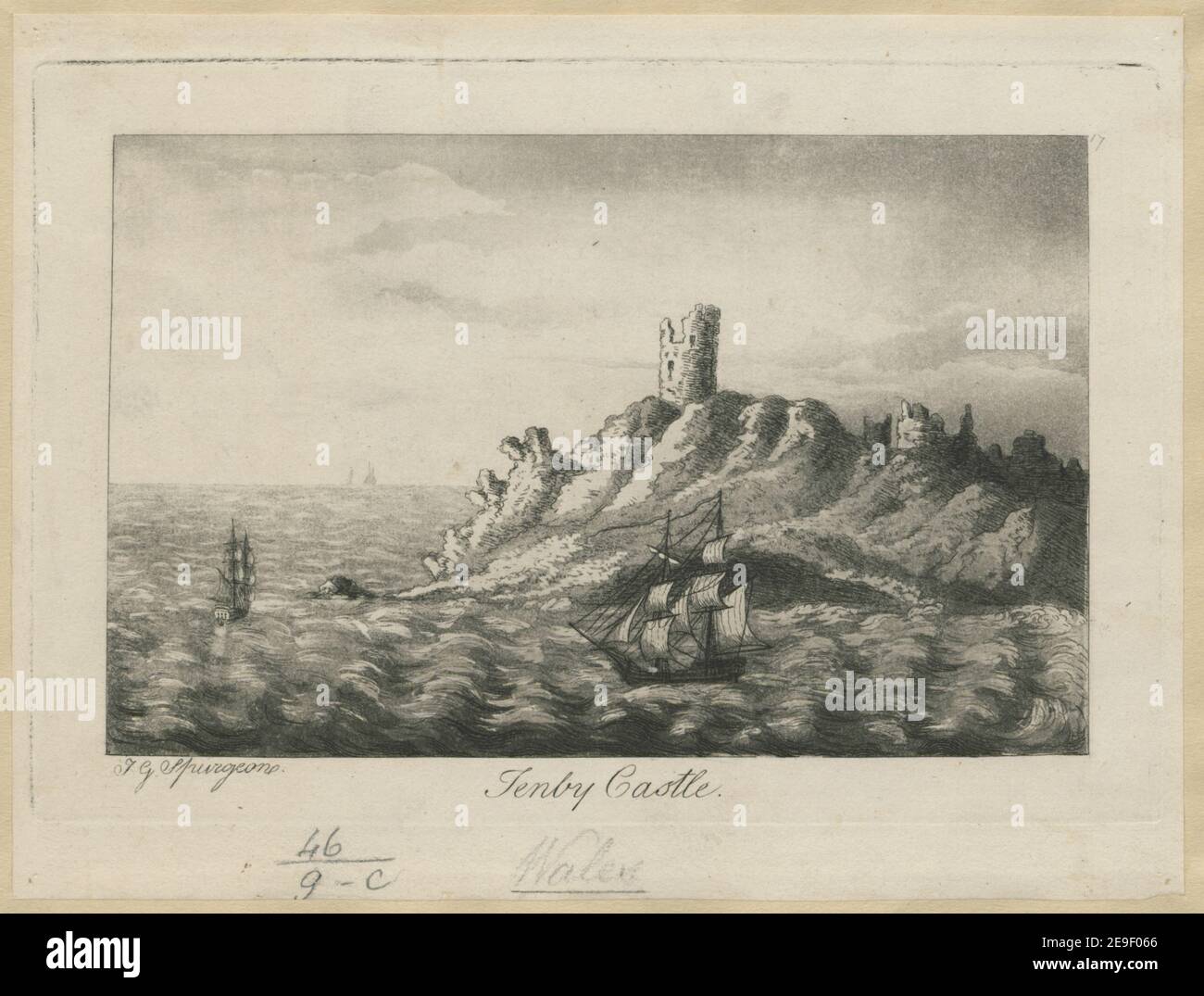 Tenby map hi-res stock photography and images - Alamy