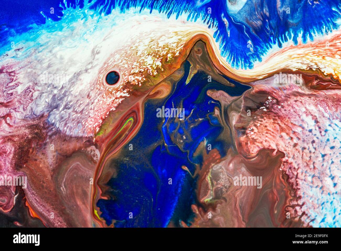 Abstract colorful illustration for artsy backgrounds Stock Photo - Alamy