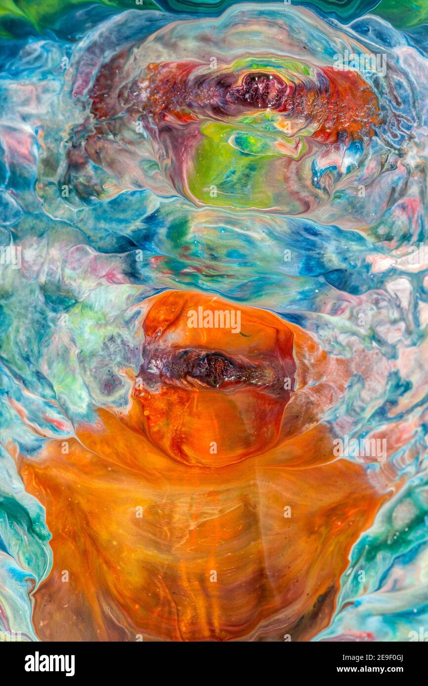 Abstract colorful illustration for artsy backgrounds Stock Photo - Alamy