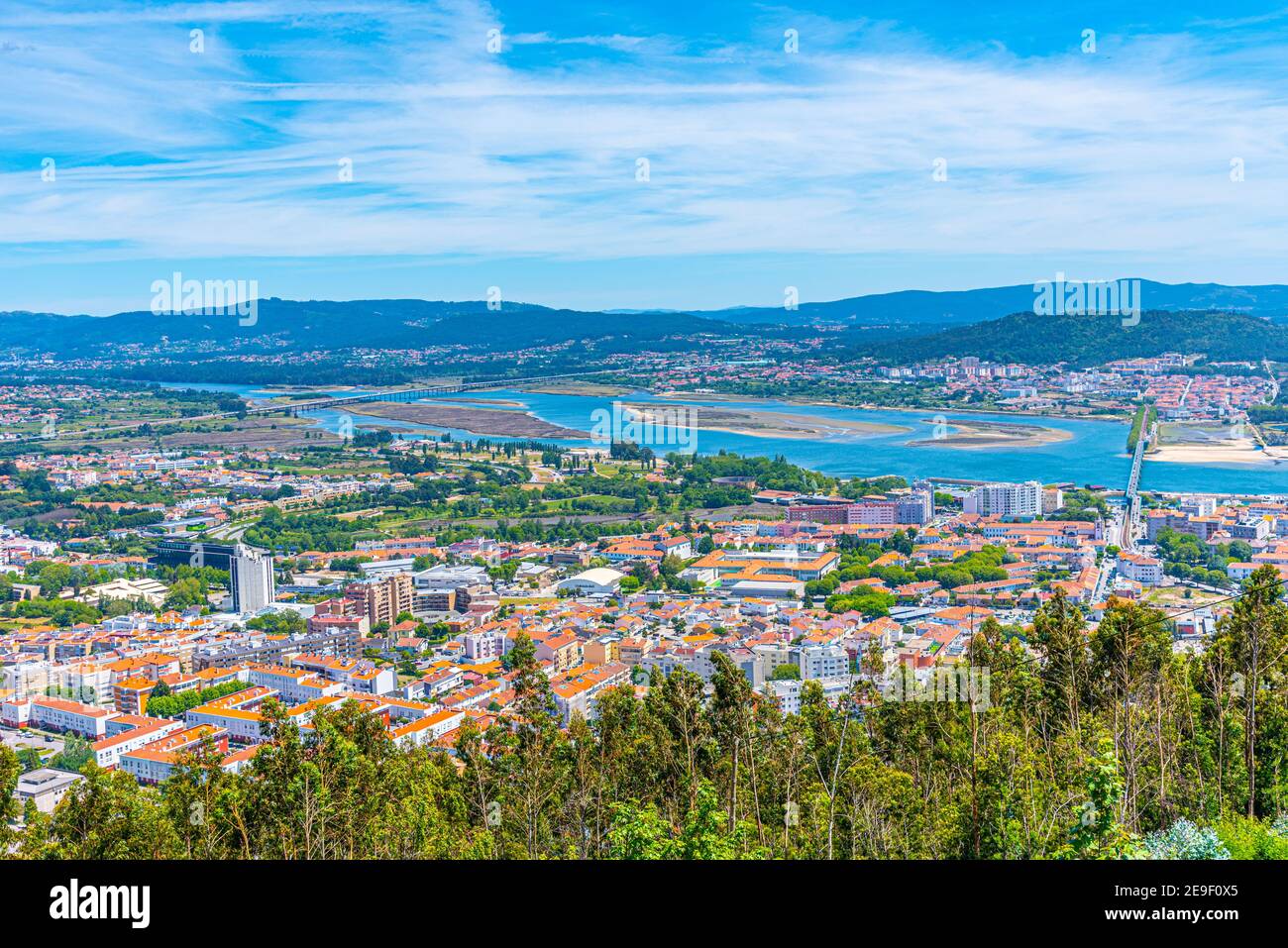 Cityscape of Viana do Castelo in Portugal Stock Photo - Alamy